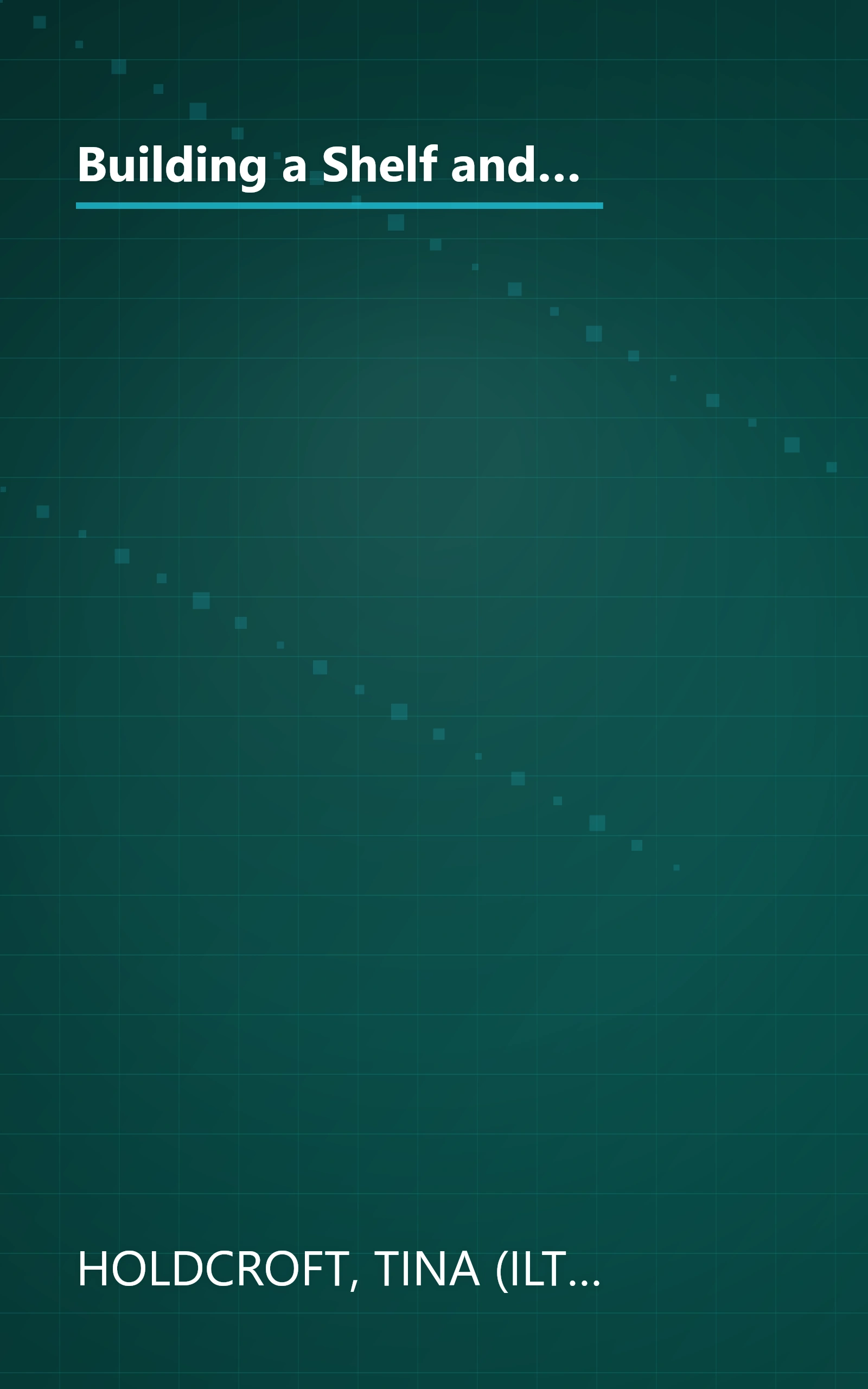 Building a Shelf and a Bike Rack: Beginner II - two hammers ('a little more ambitious') (Building Together Series) book cover