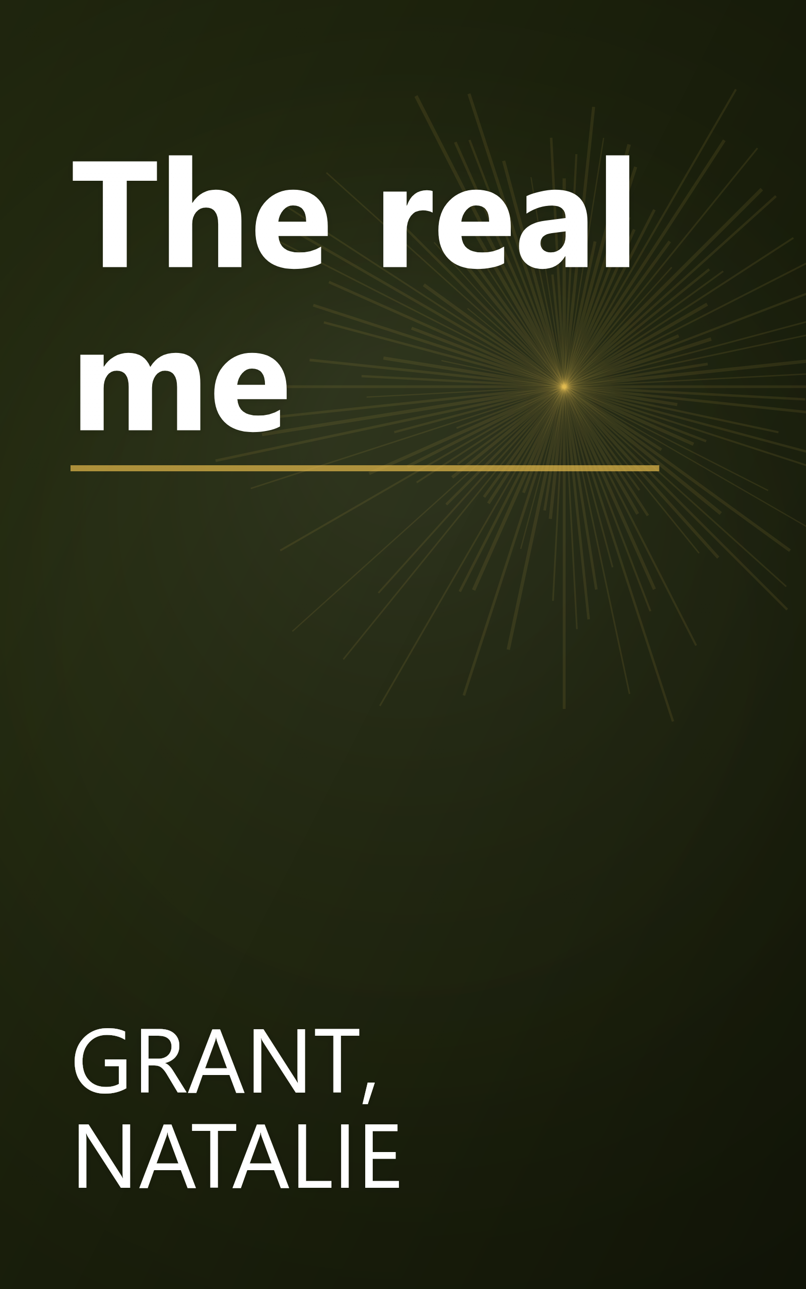 The real me book cover