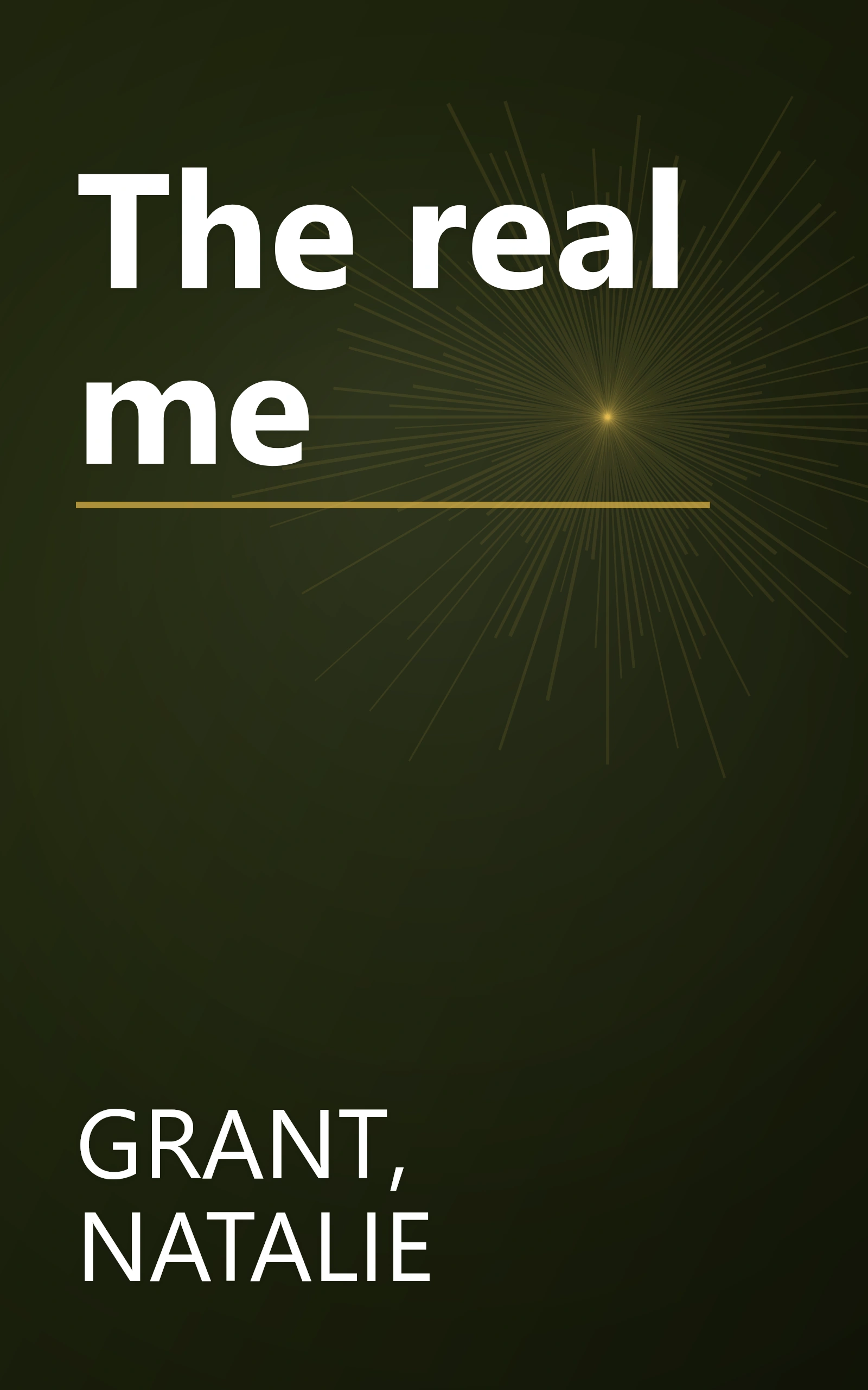 The real me book cover