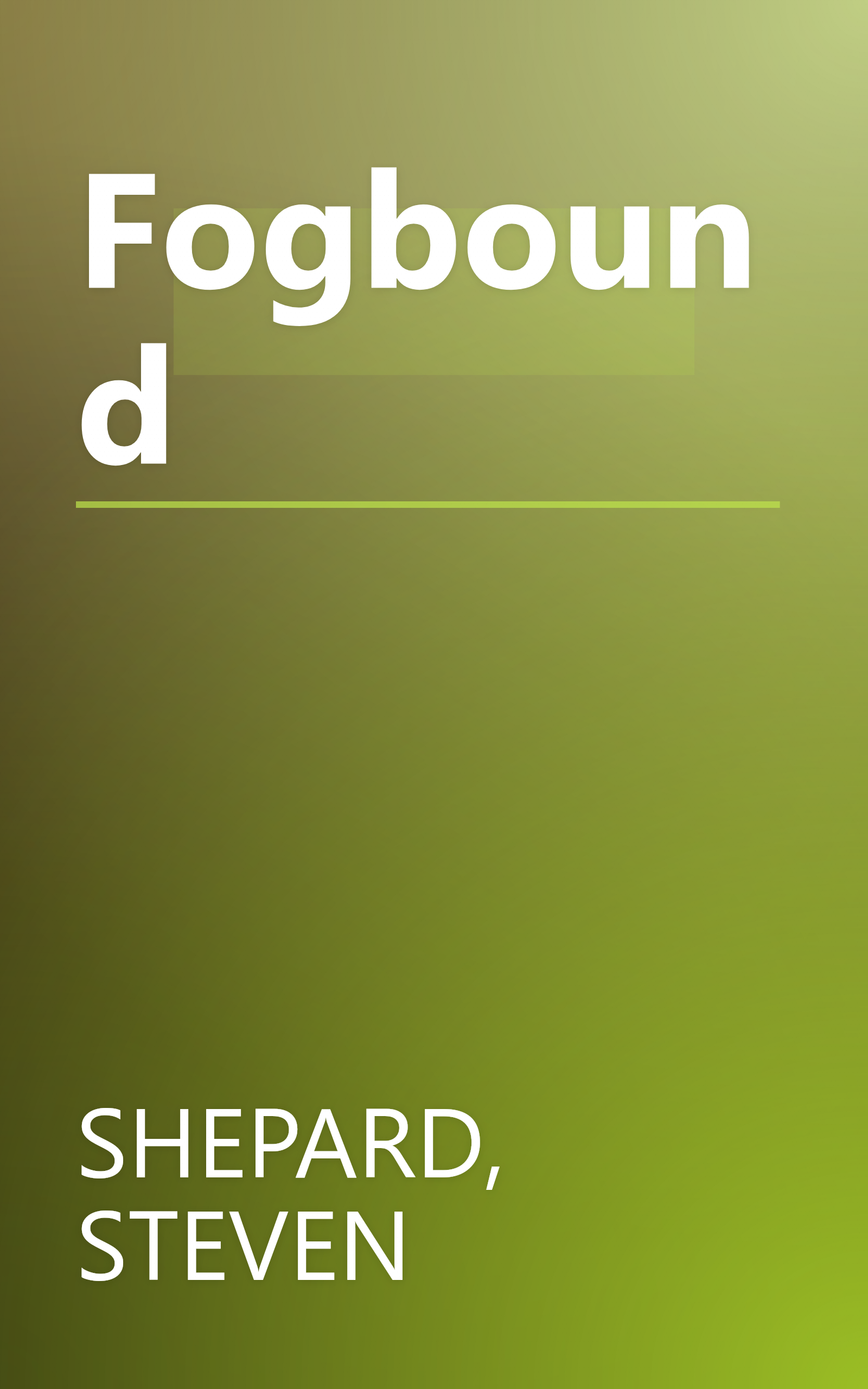 Fogbound book cover