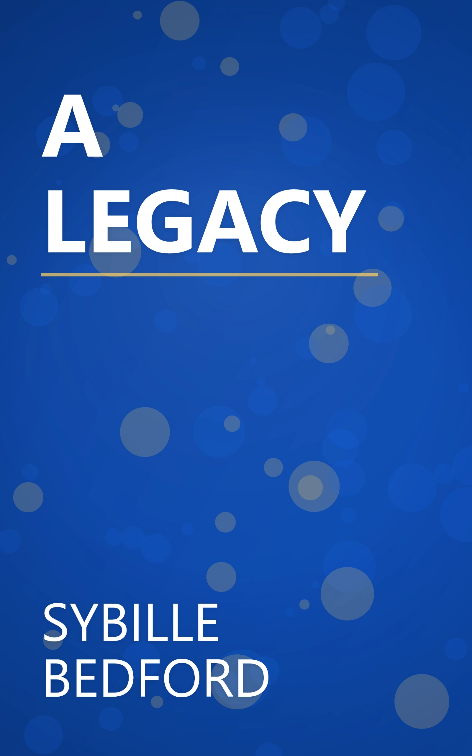 A LEGACY book cover