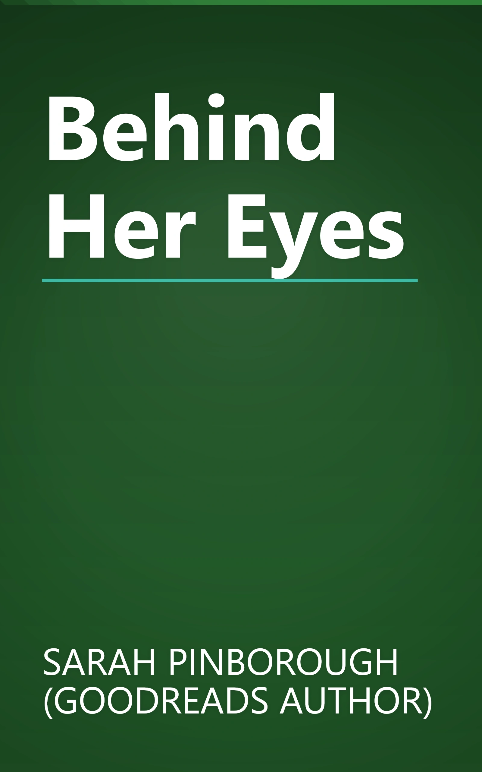 Behind Her Eyes book cover