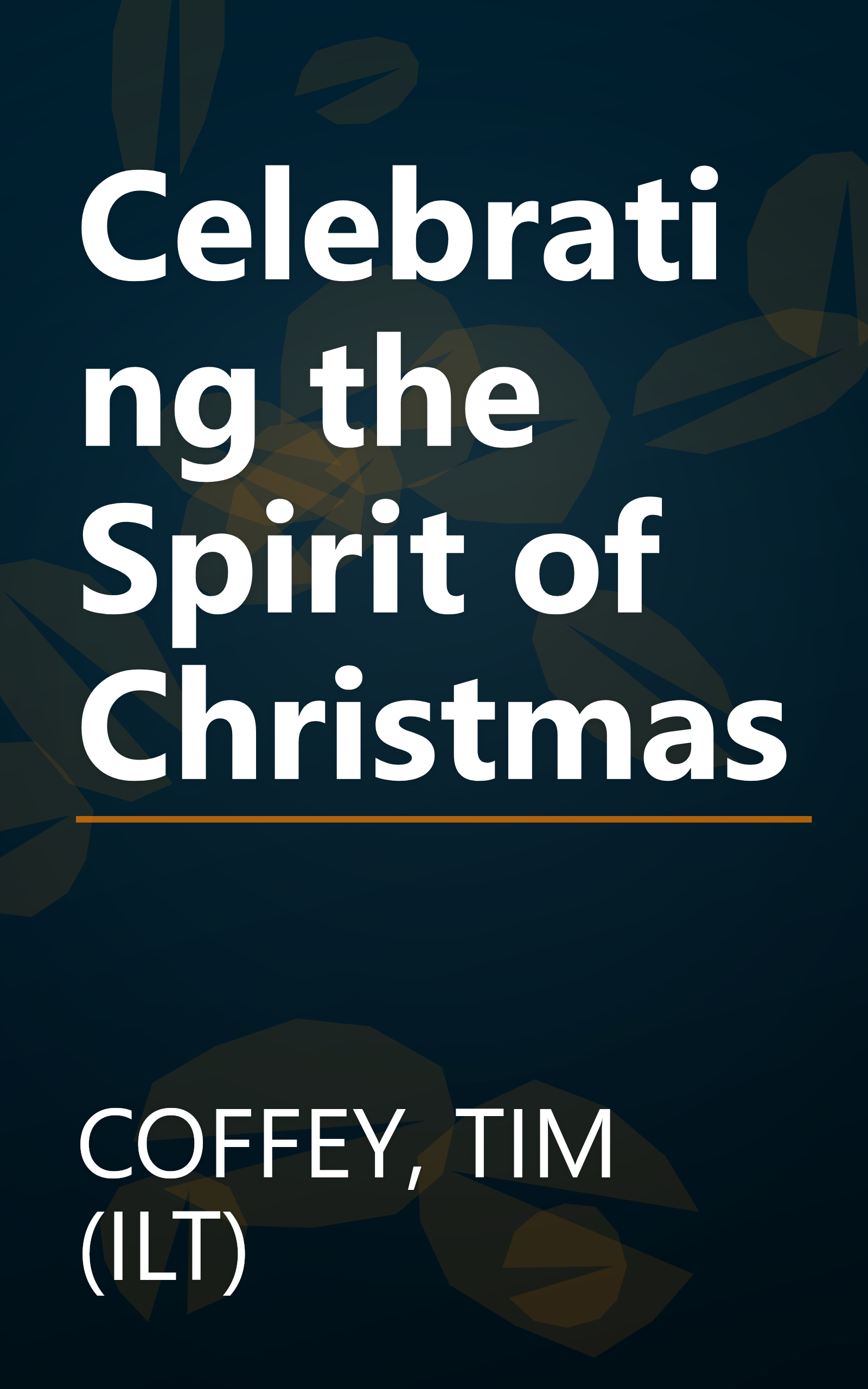 Celebrating the Spirit of Christmas book cover