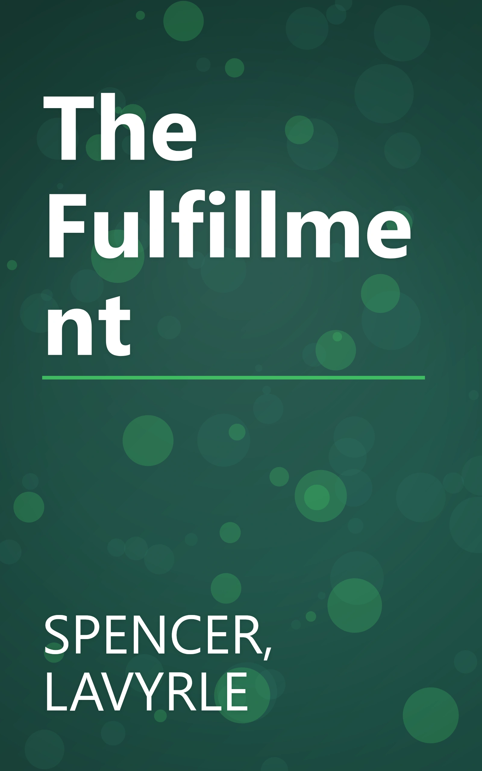 The Fulfillment book cover