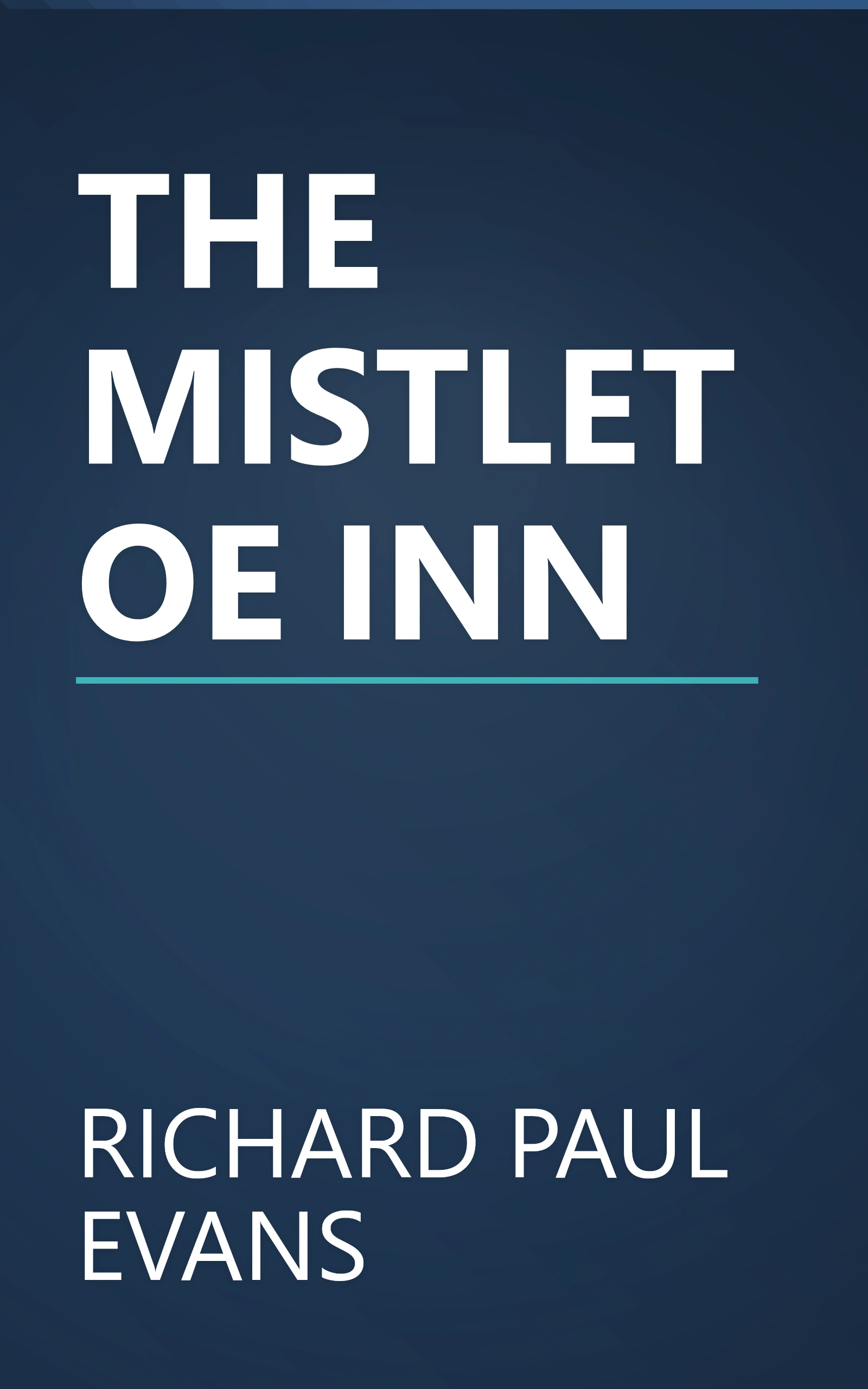 THE MISTLETOE INN book cover