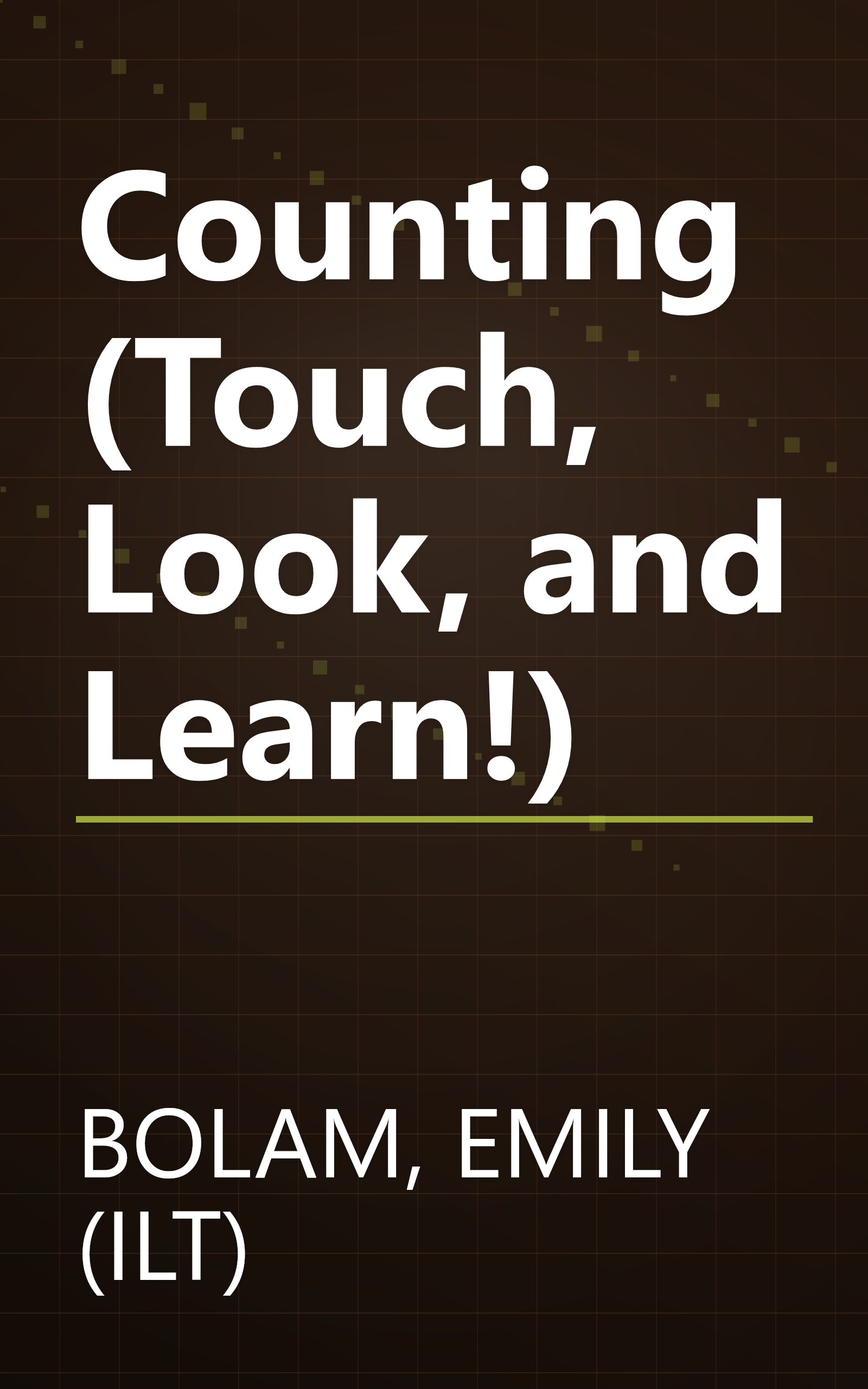 Counting (Touch, Look, and Learn!) book cover