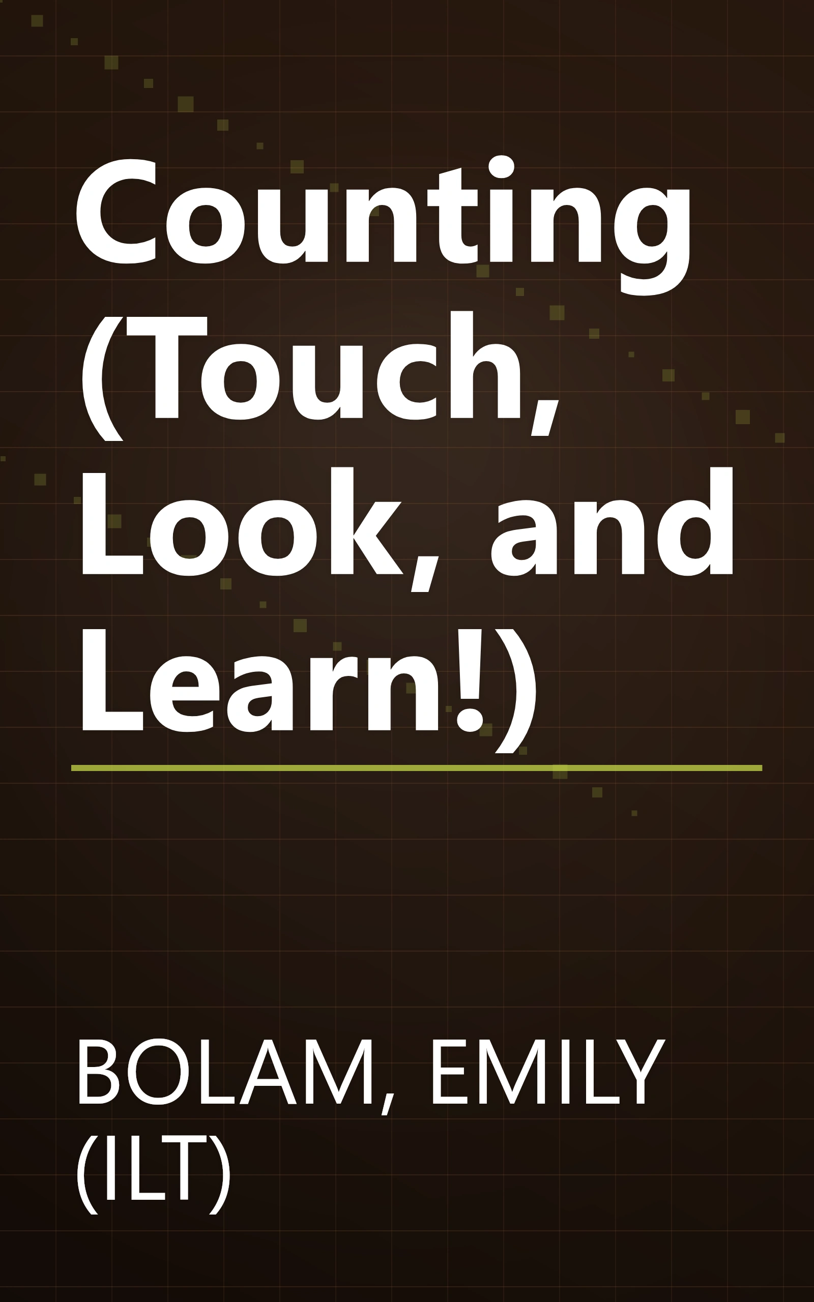 Counting (Touch, Look, and Learn!) book cover