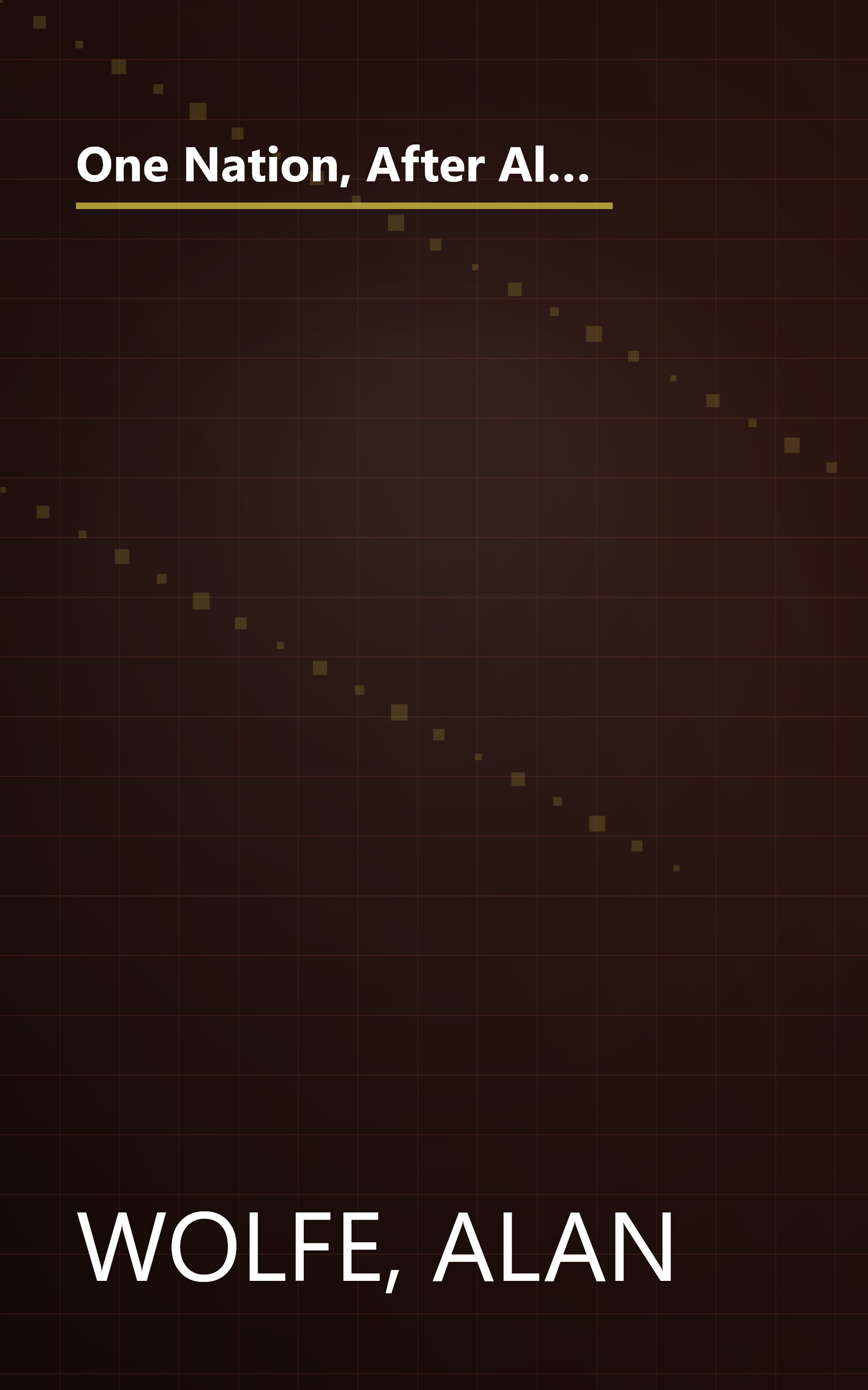 One Nation, After All : What Americans Really Think About God, Country, Family, Racism, Welfare, Immigration, Homosexuality, Work, The Right, The Left and Each Other book cover