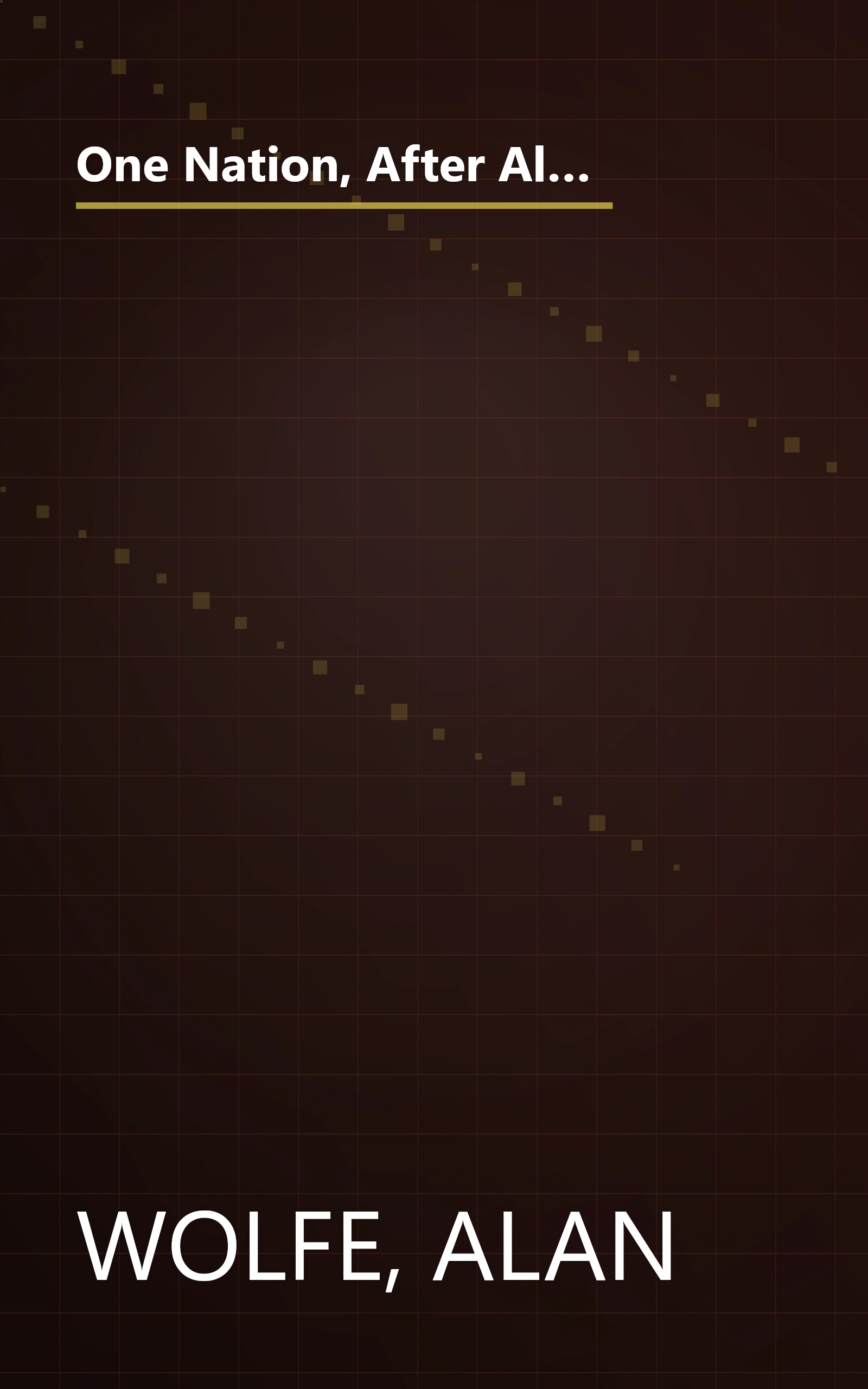 One Nation, After All : What Americans Really Think About God, Country, Family, Racism, Welfare, Immigration, Homosexuality, Work, The Right, The Left and Each Other book cover