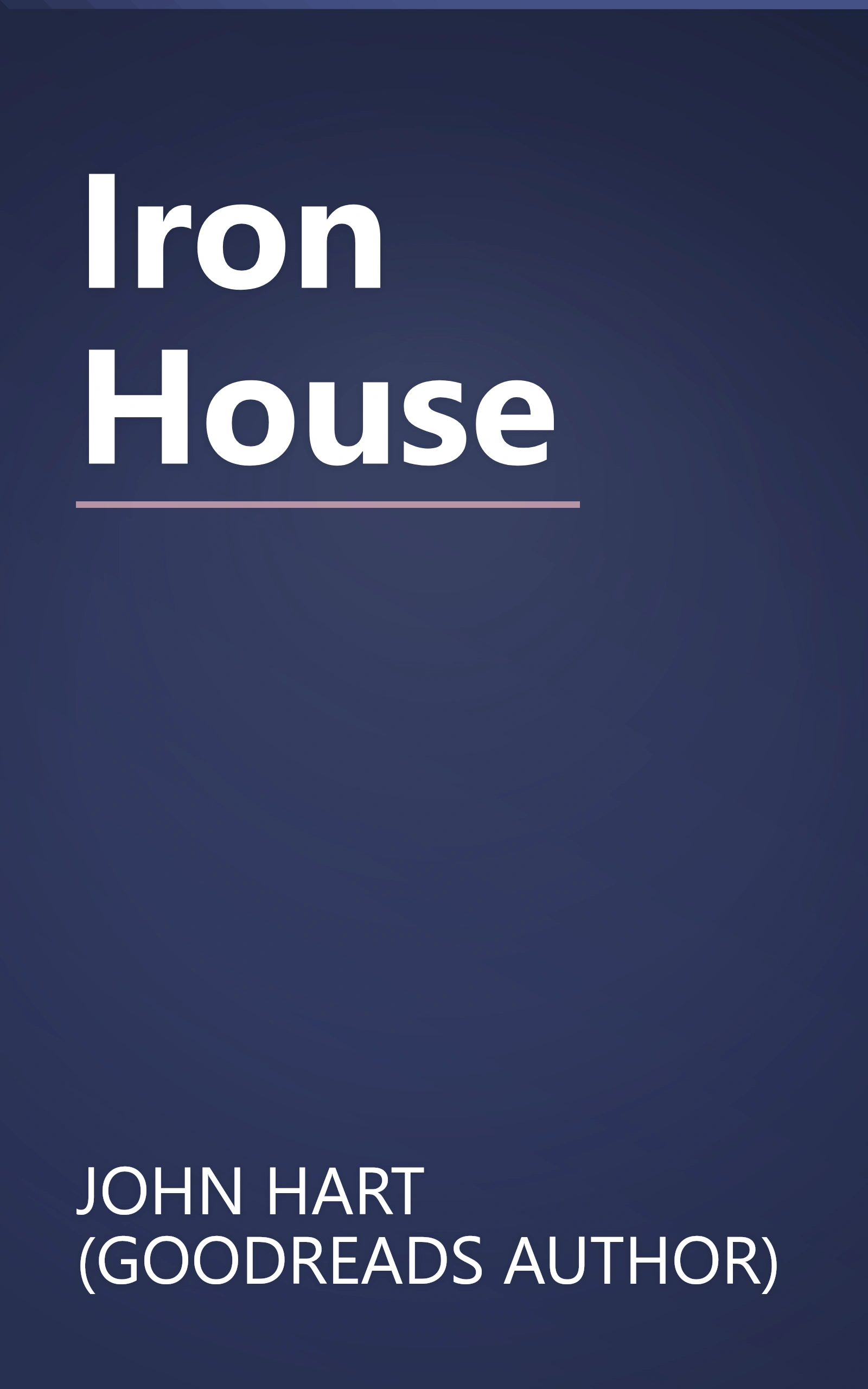 Iron House book cover