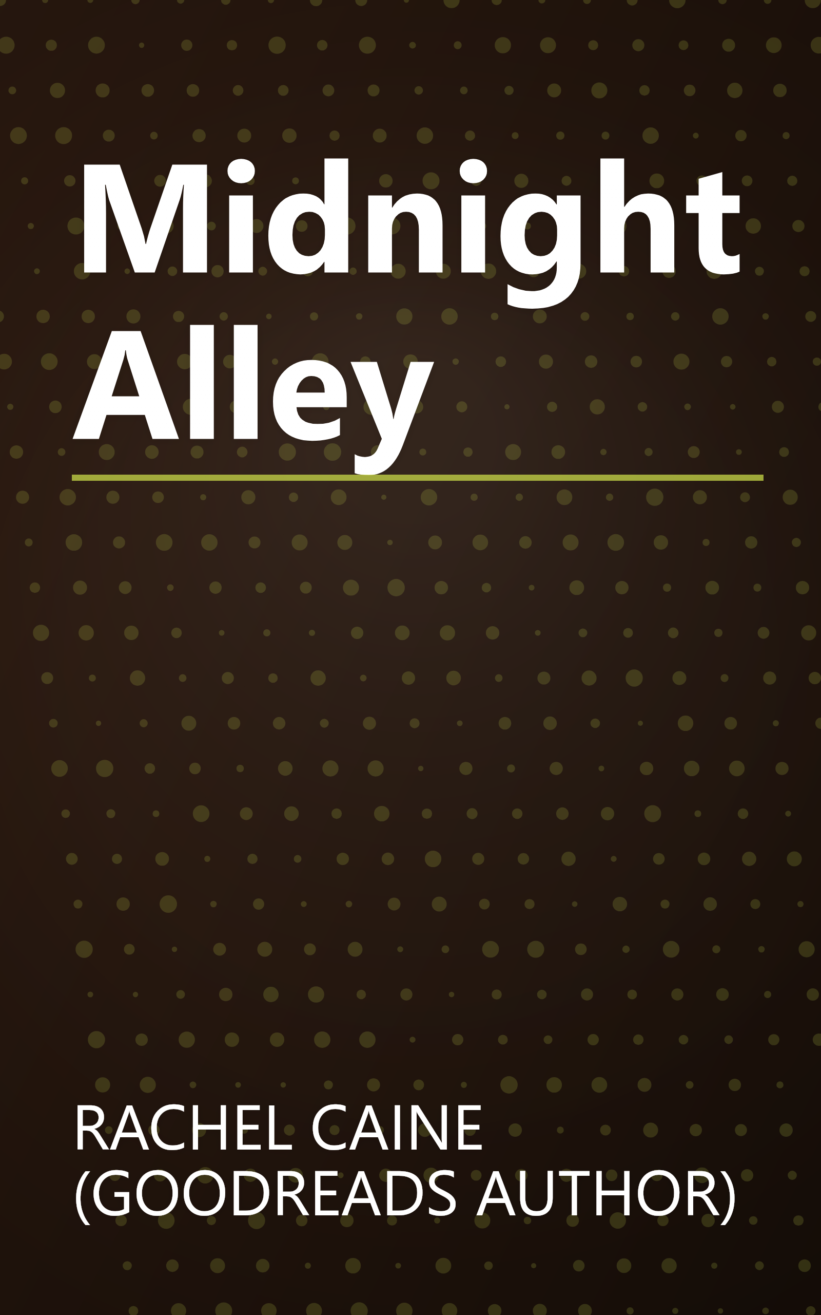 Midnight Alley book cover