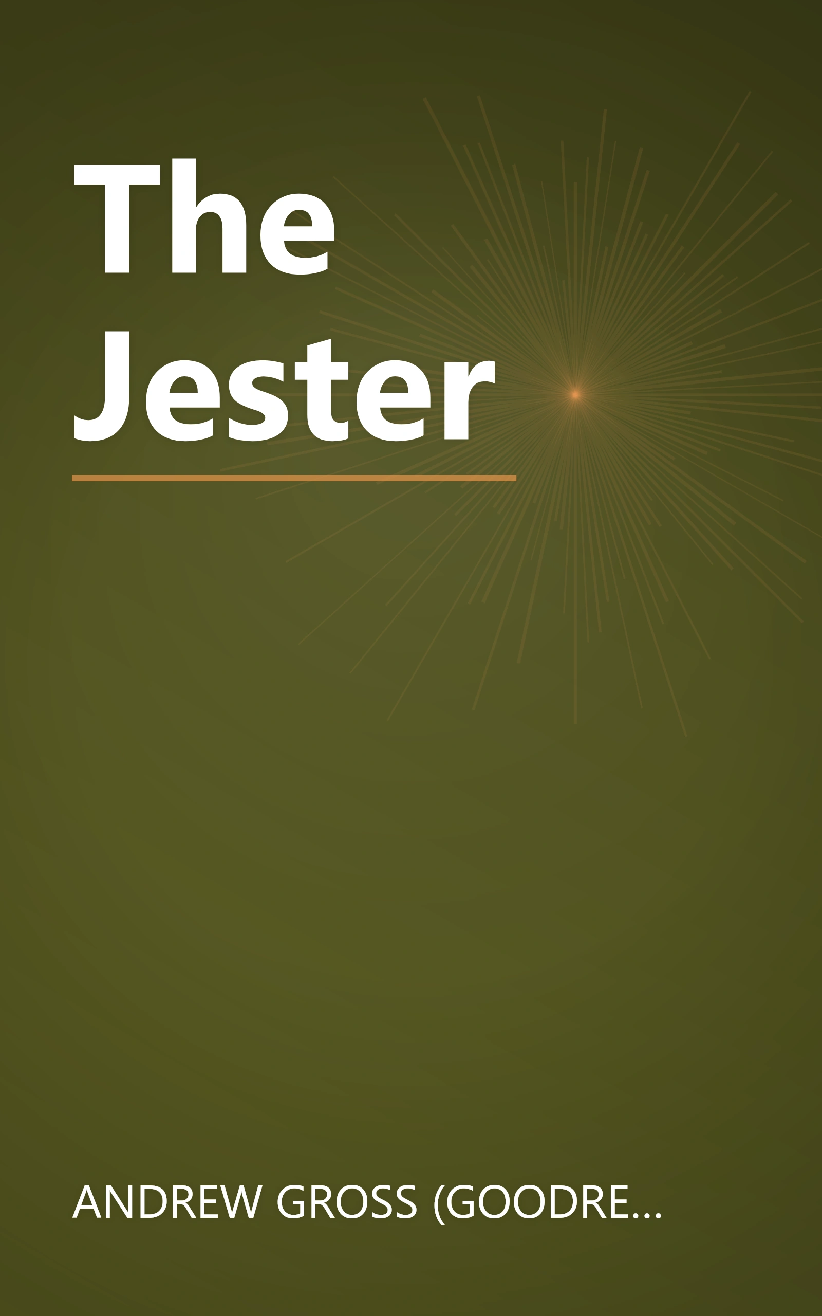 The Jester book cover