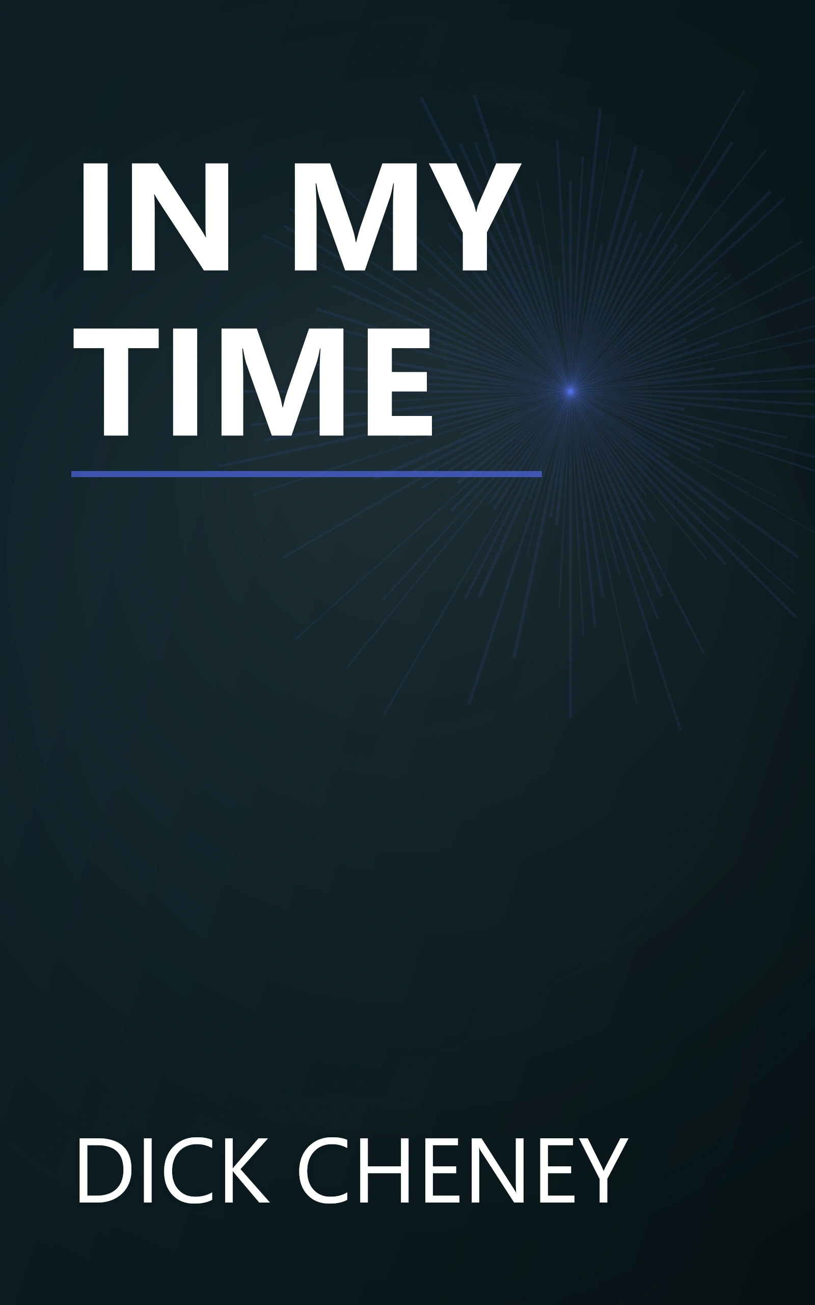 IN MY TIME book cover