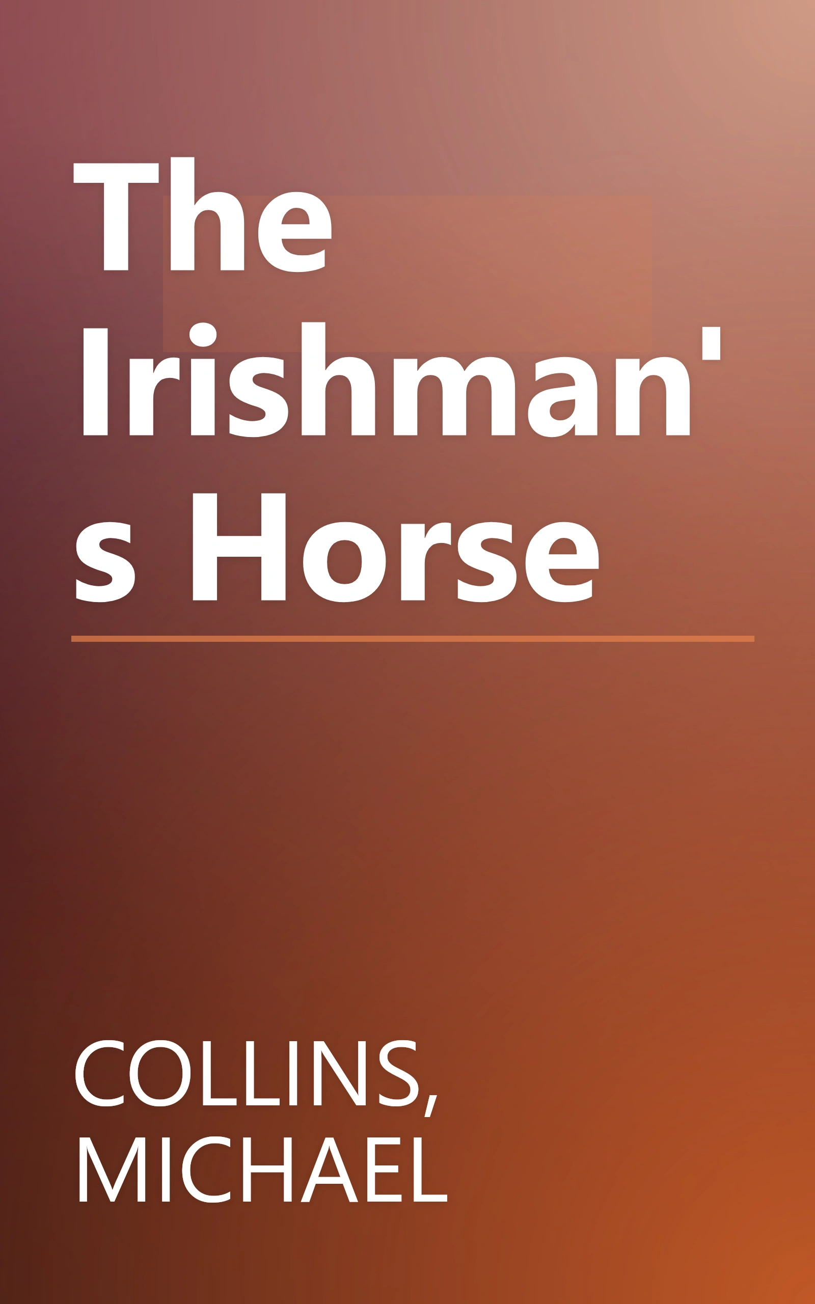 The Irishman's Horse book cover