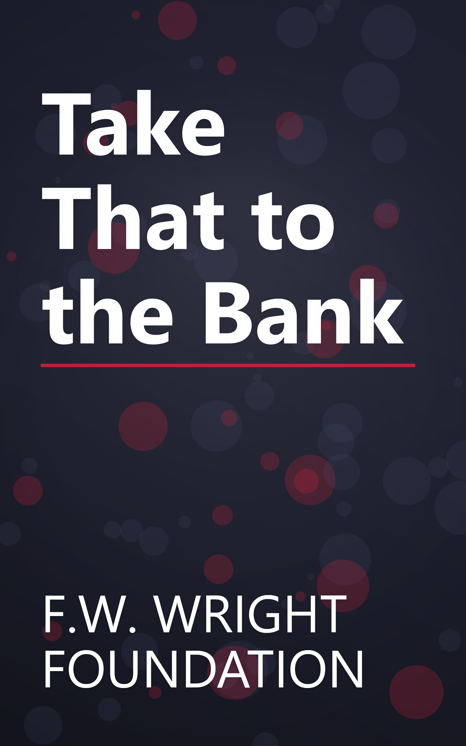 Take That to the Bank book cover