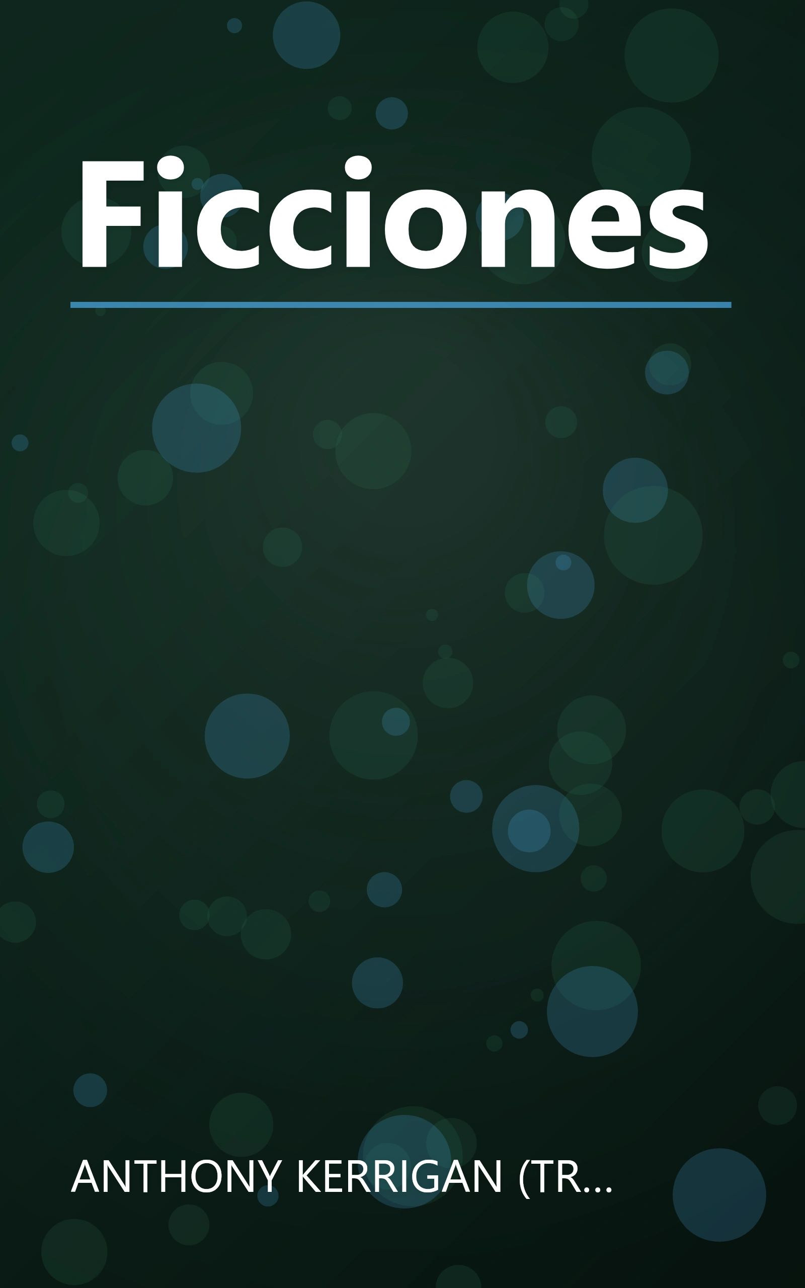 Ficciones book cover