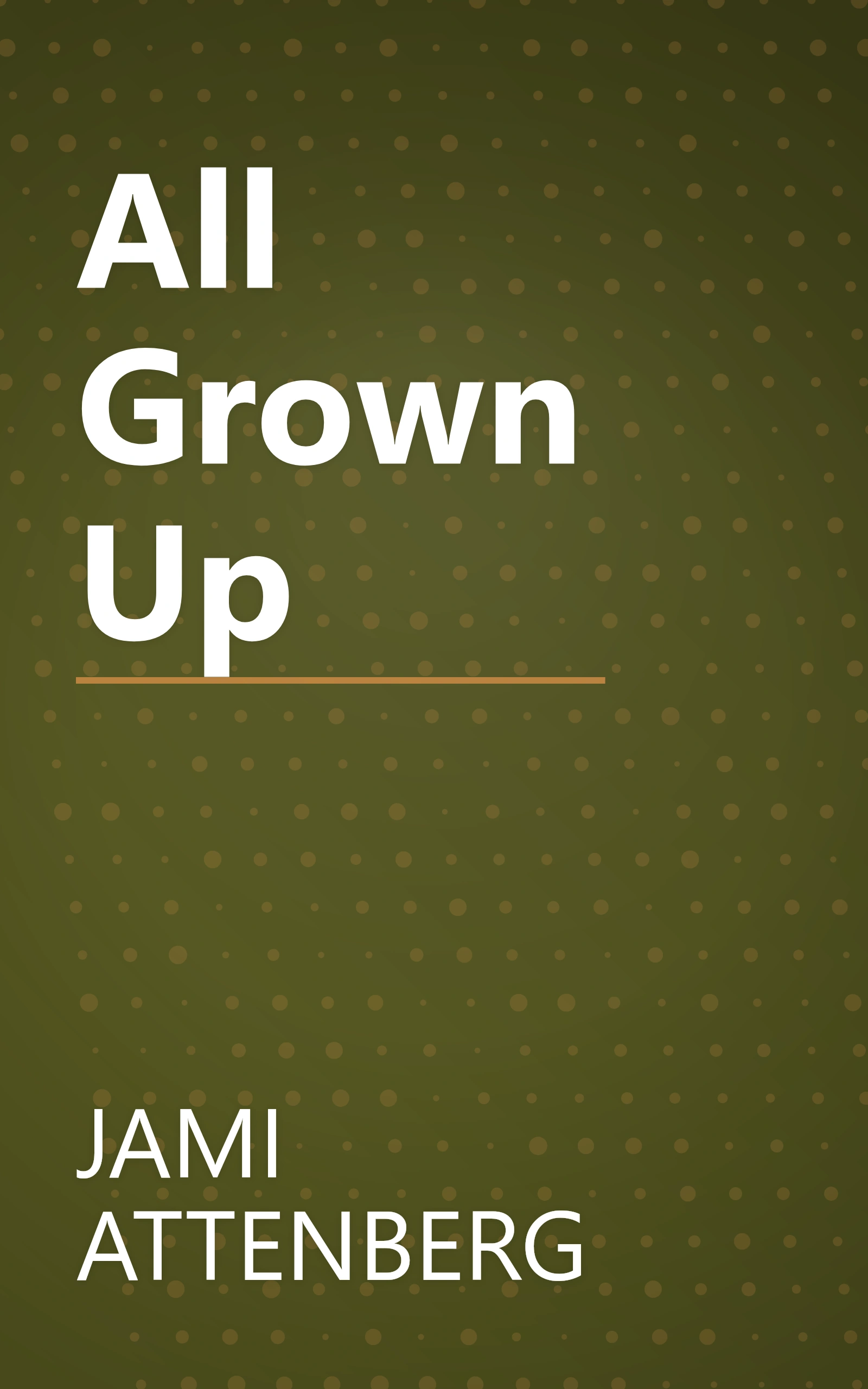 All Grown Up book cover