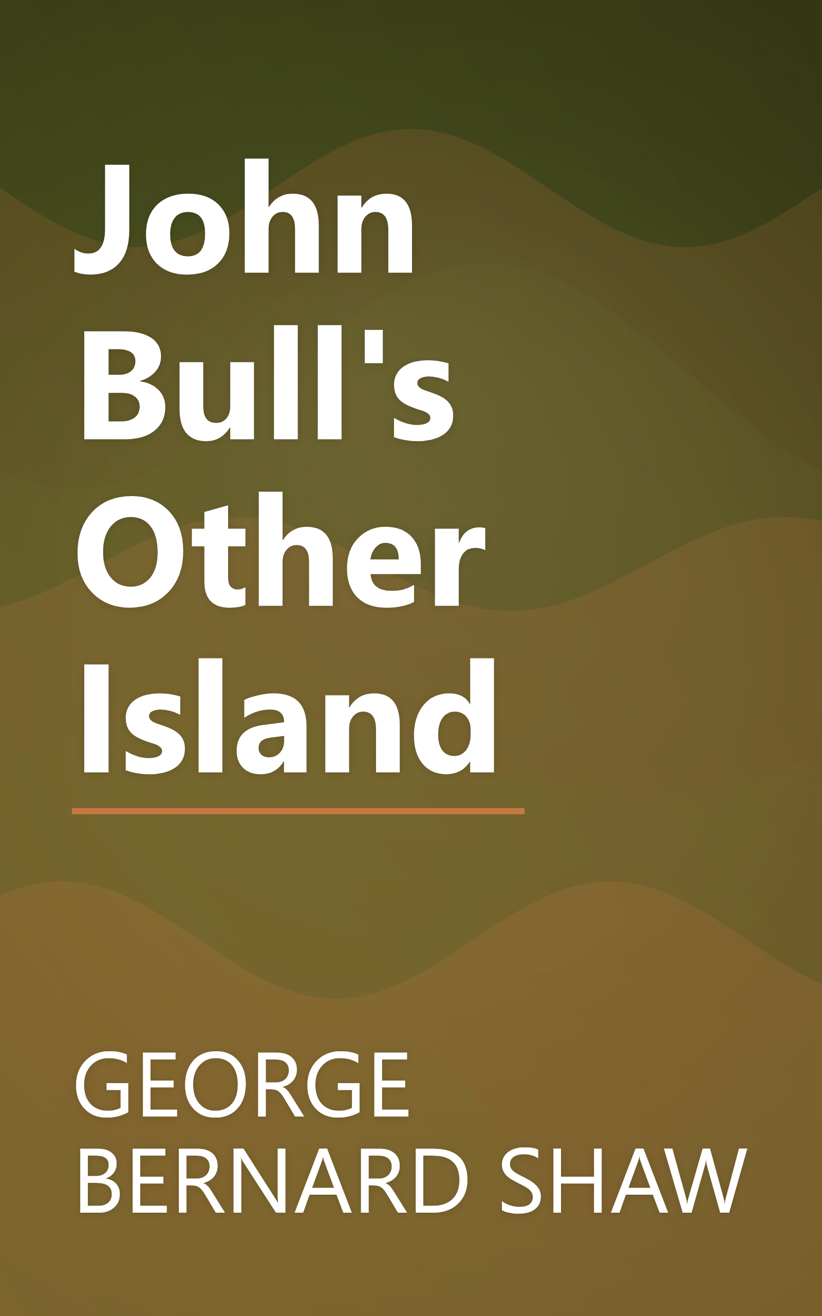 John Bull's Other Island book cover