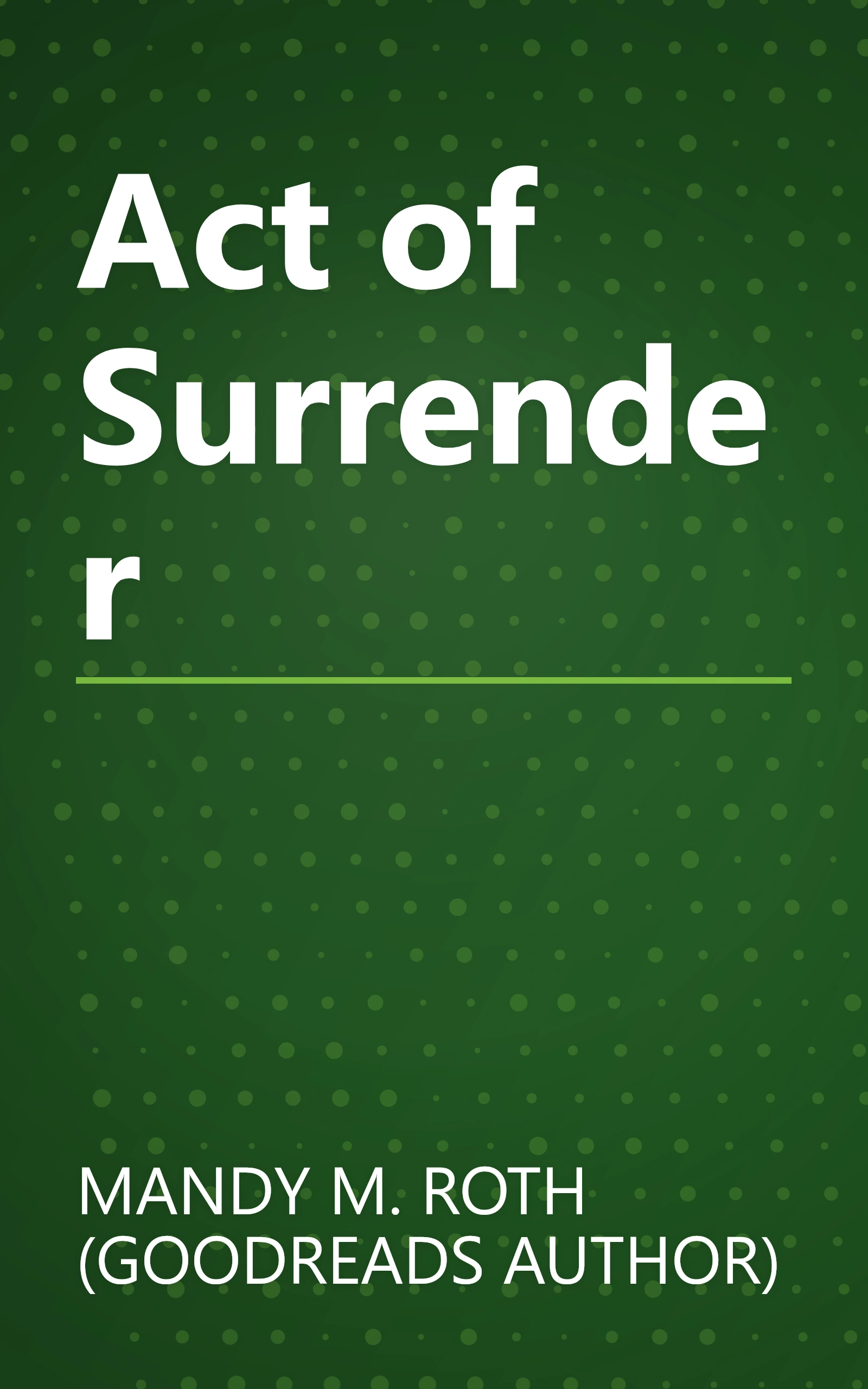 Act of Surrender book cover
