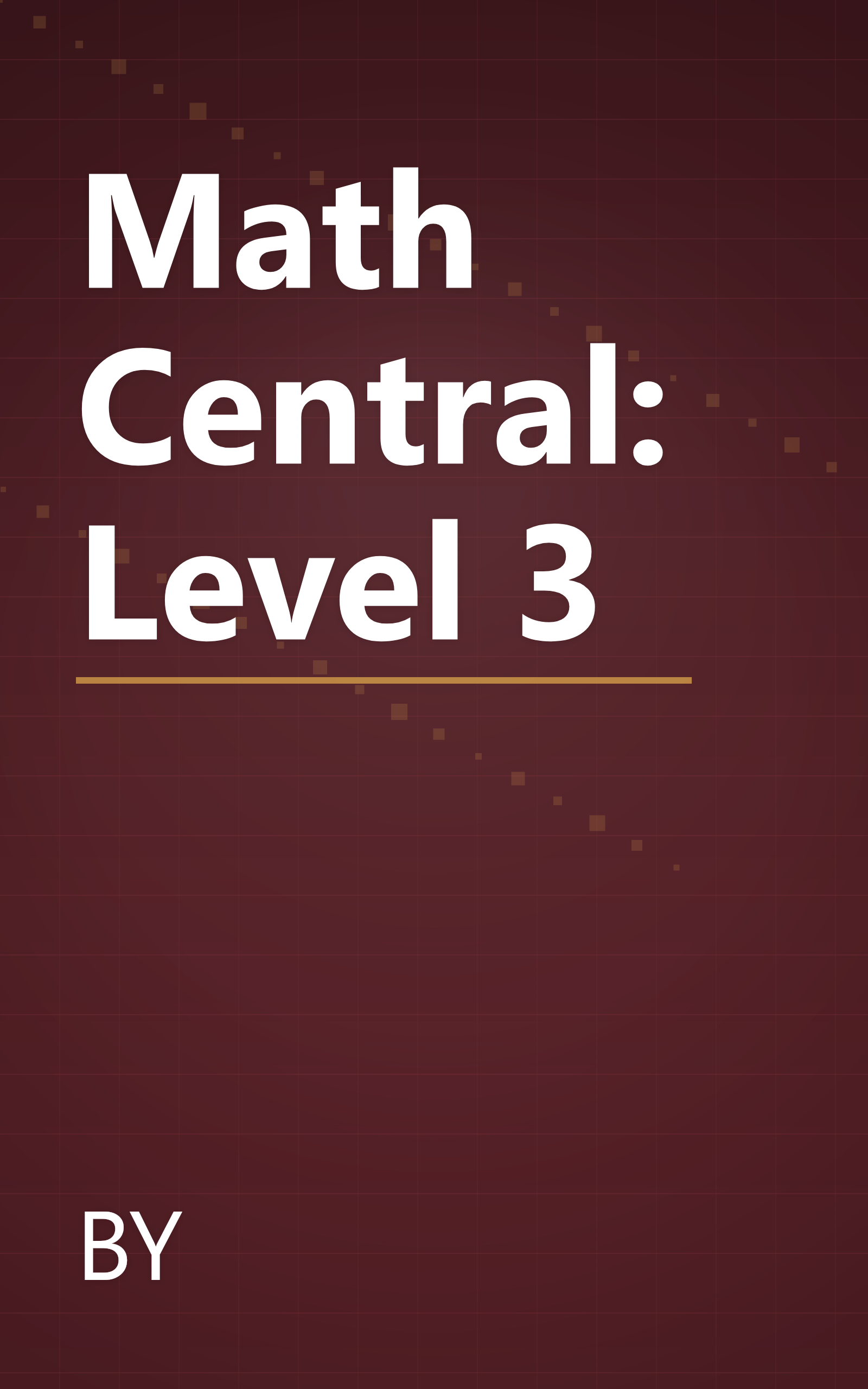 Math Central: Level 3 book cover