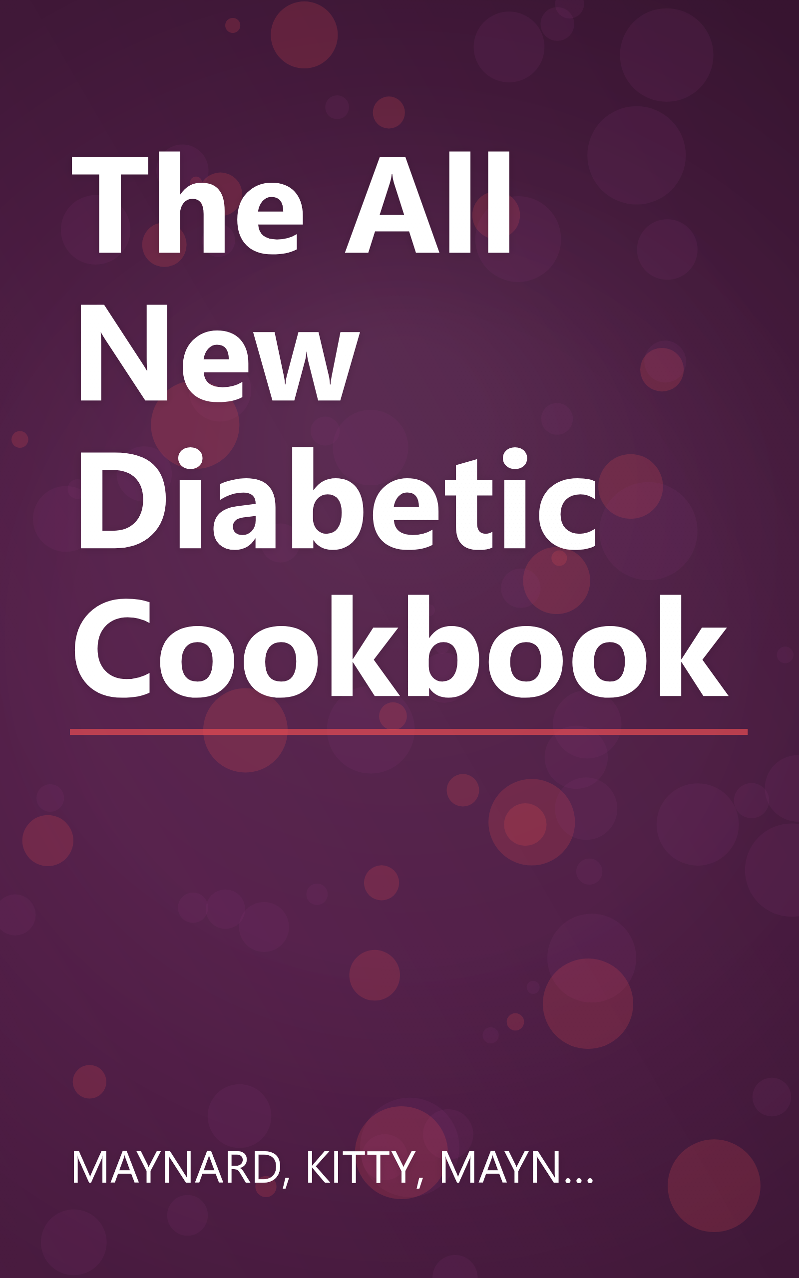The All New Diabetic Cookbook book cover