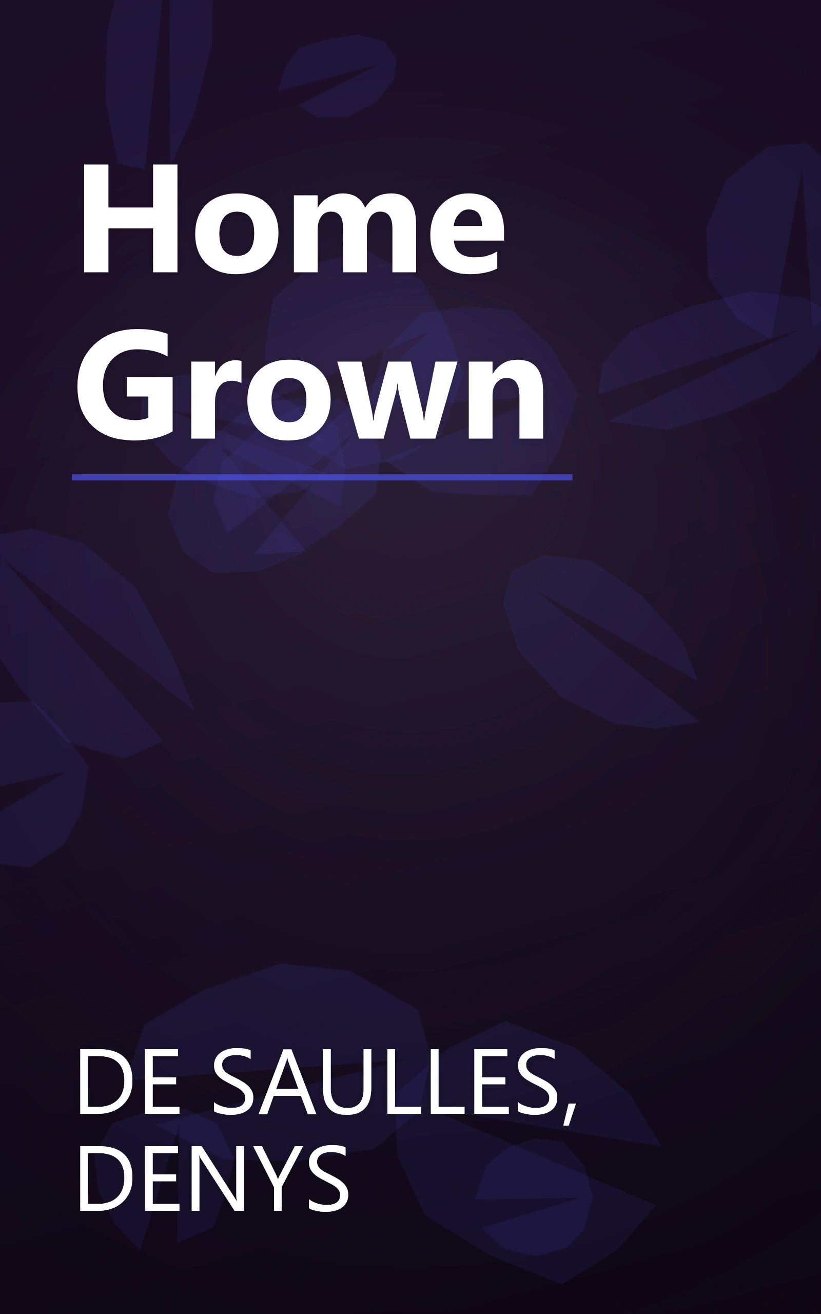 Home Grown book cover