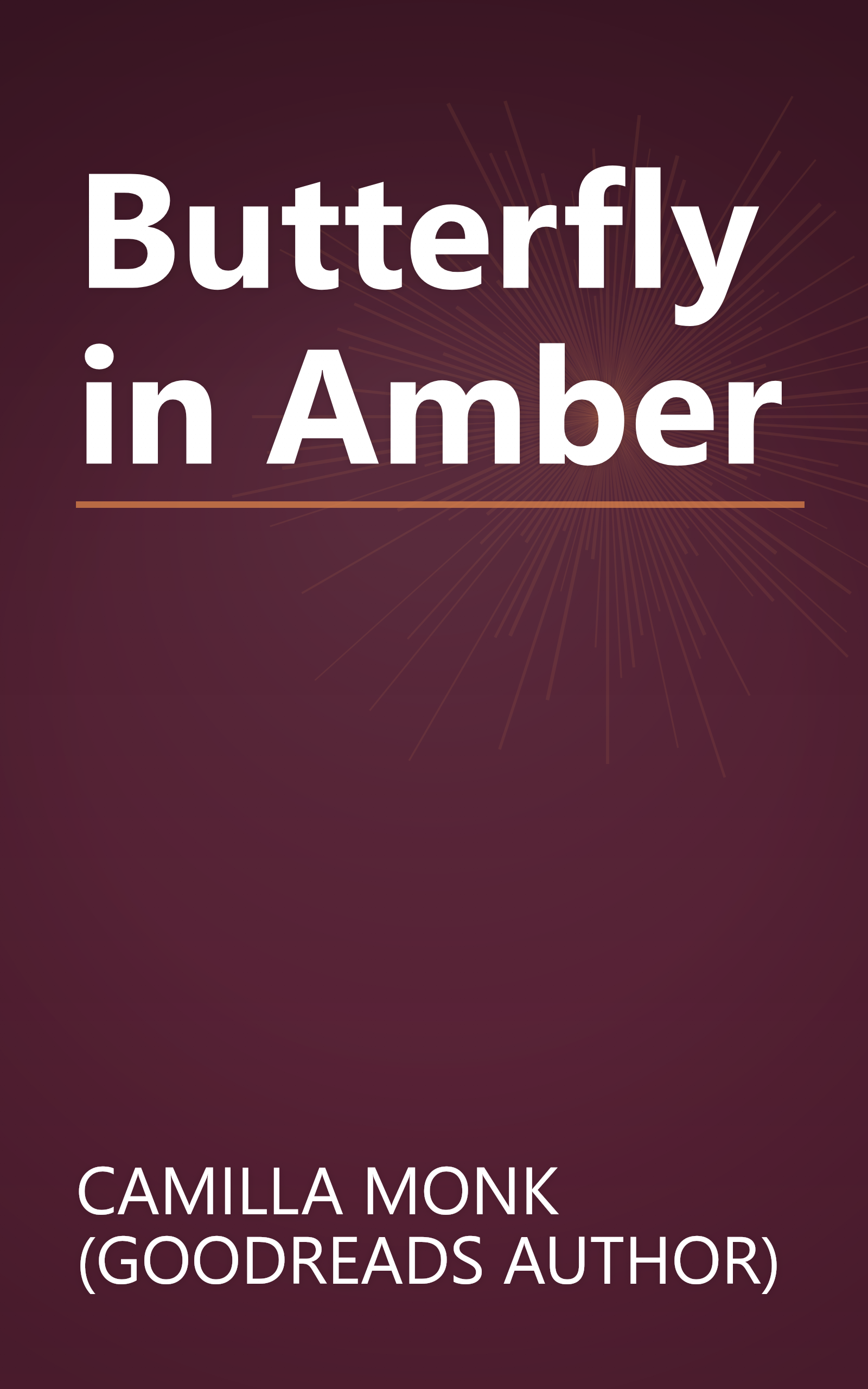 Butterfly in Amber book cover