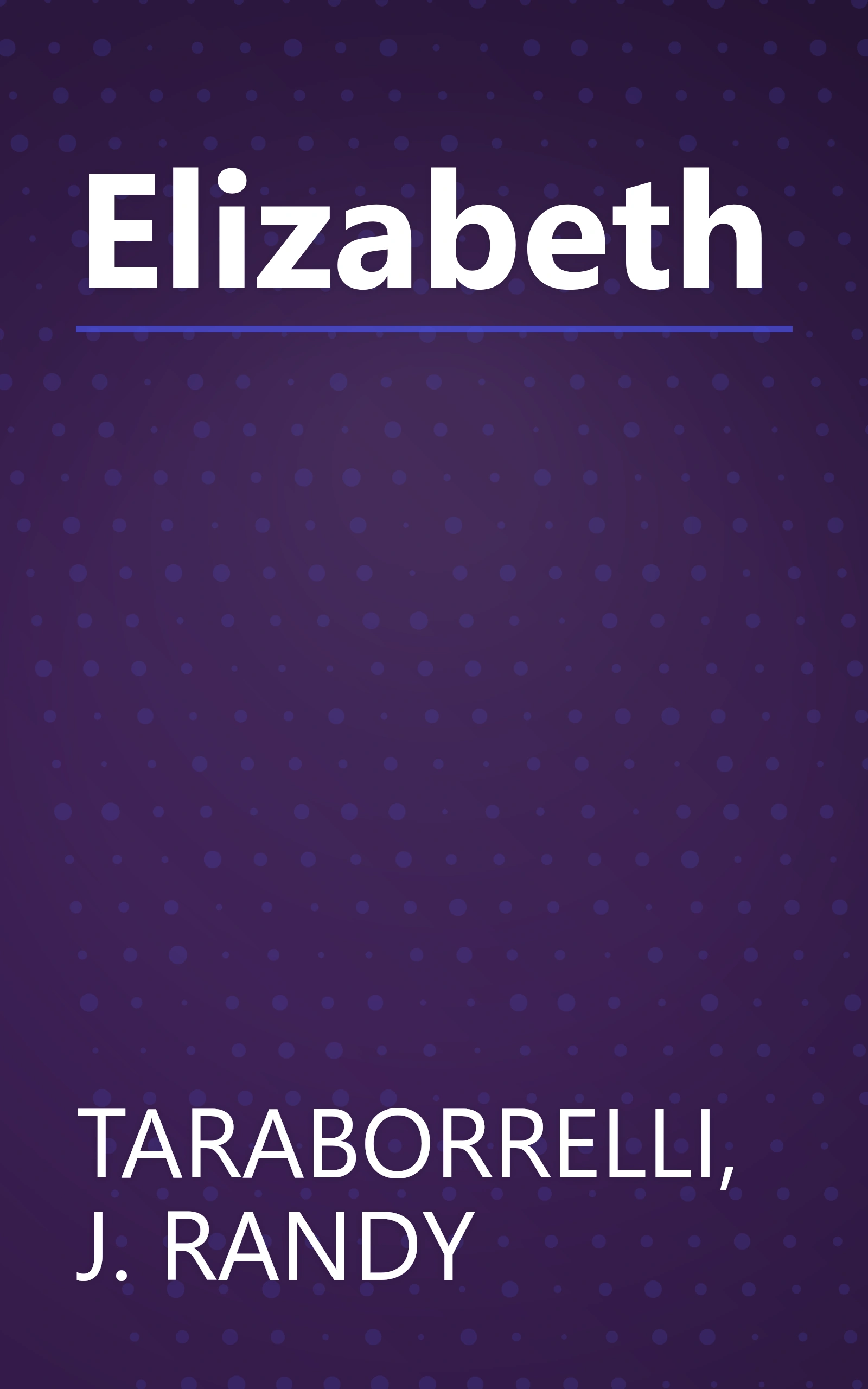 Elizabeth book cover