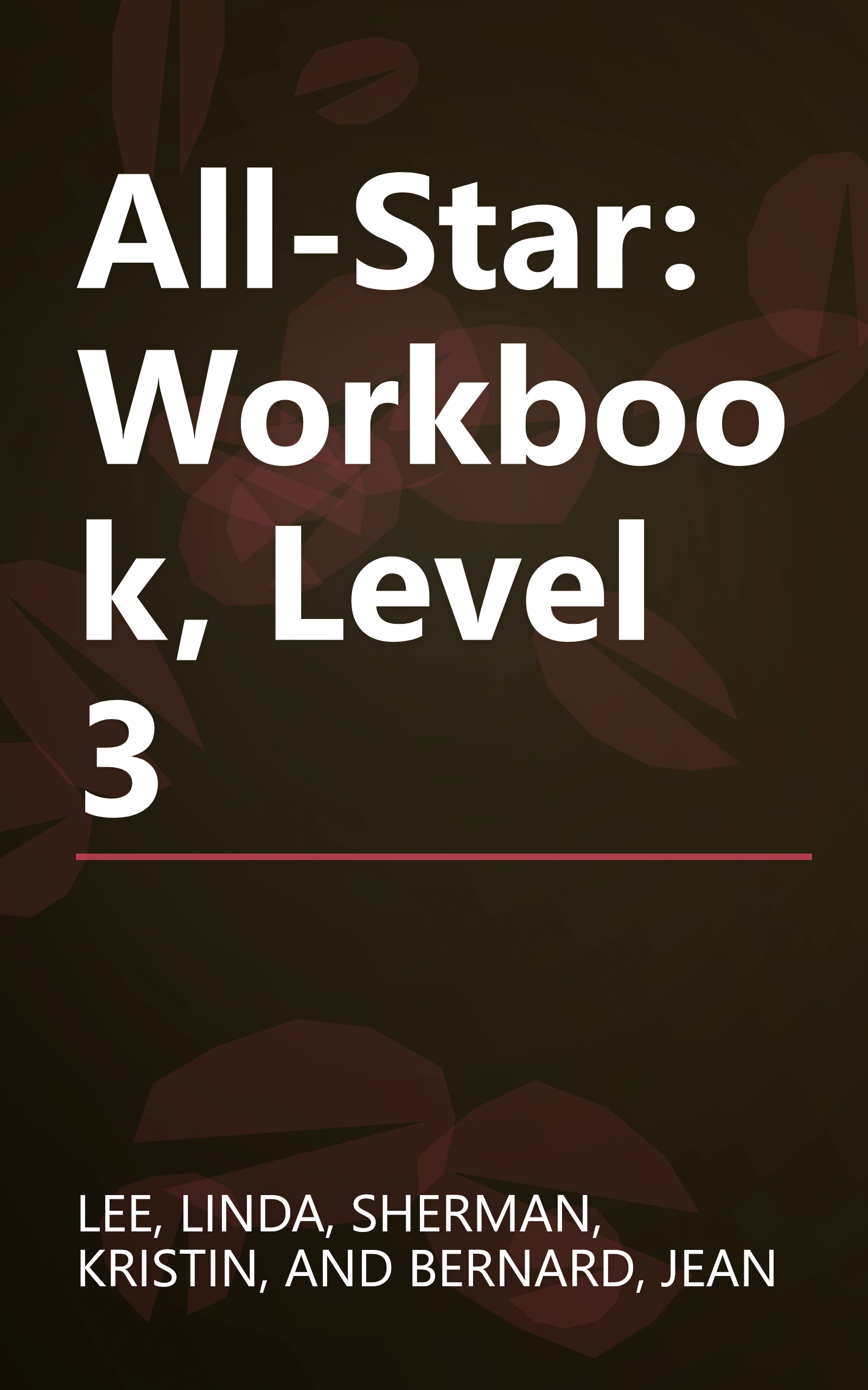 All-Star: Workbook, Level 3 book cover