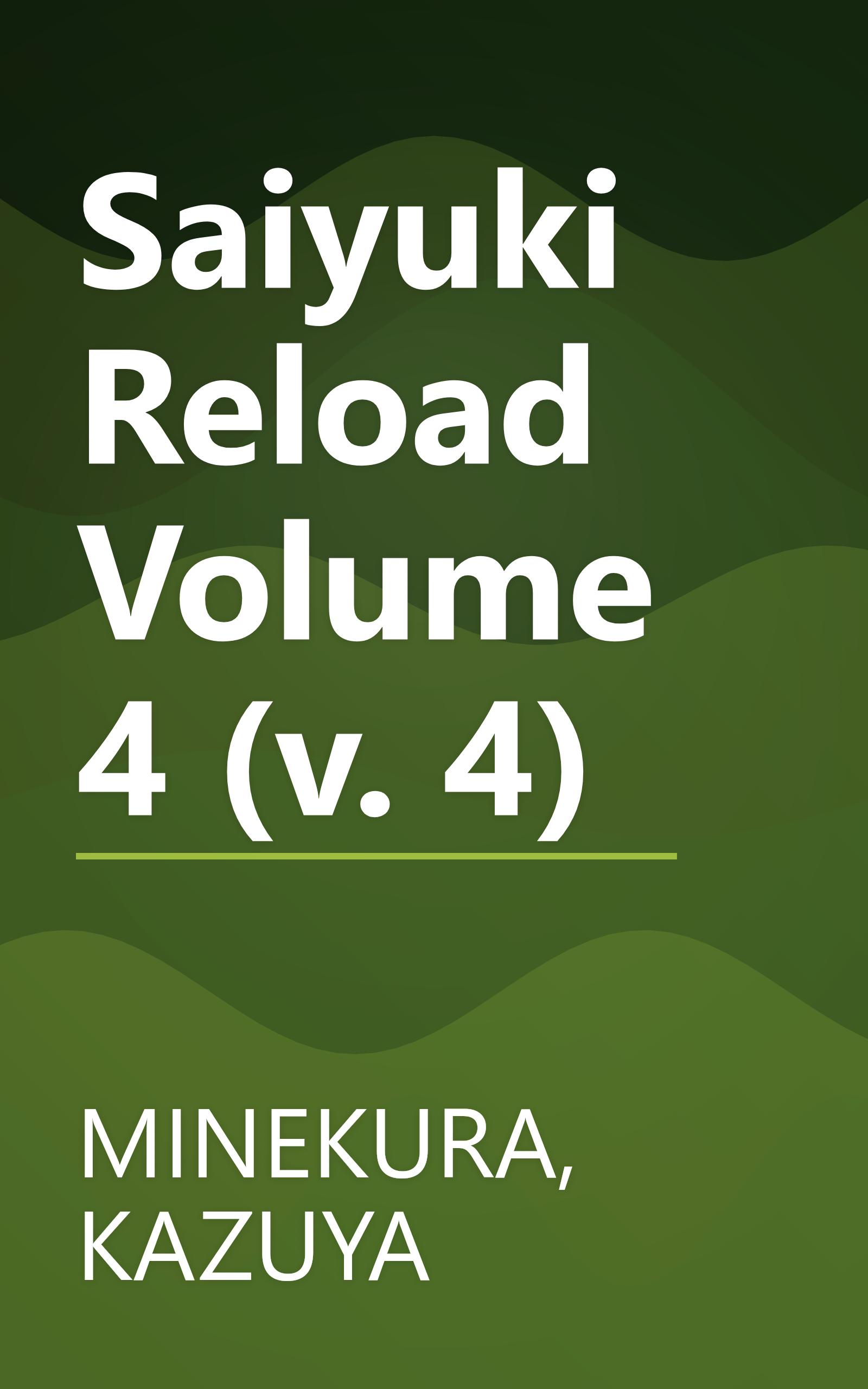 Saiyuki Reload Volume 4 (v. 4) book cover