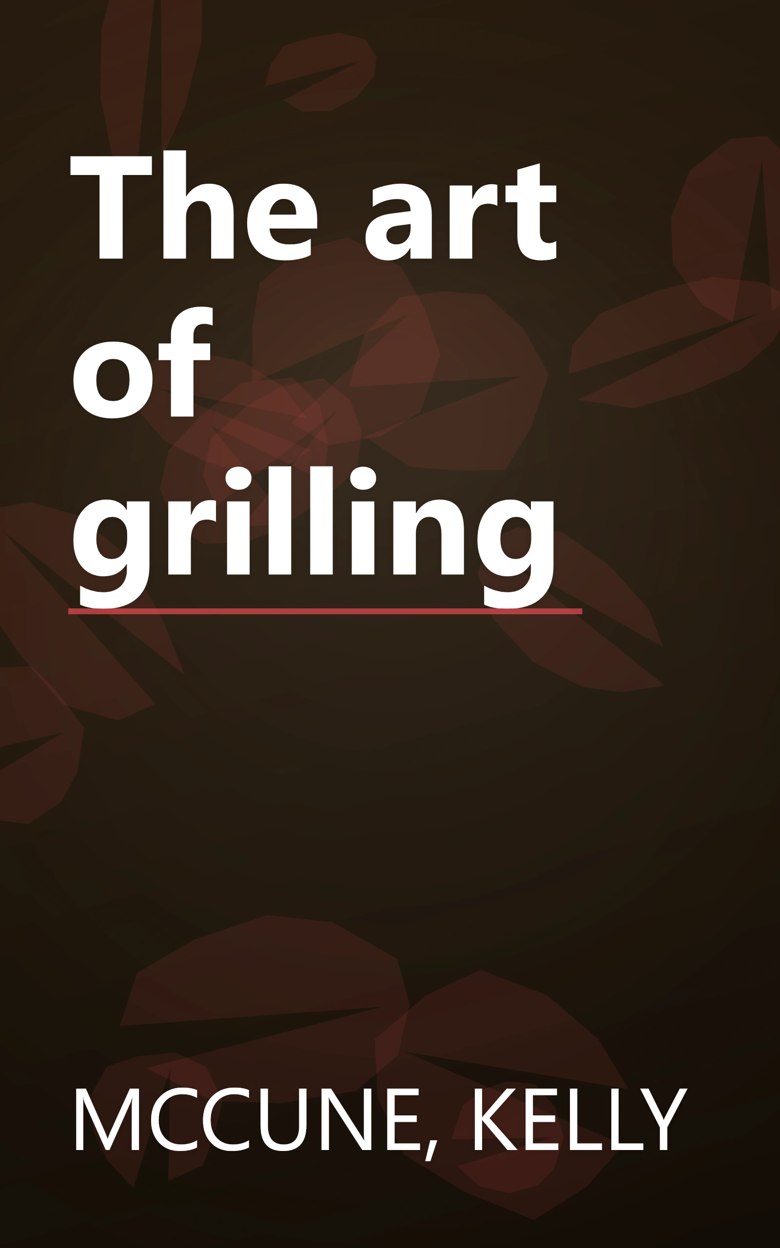 The art of grilling book cover