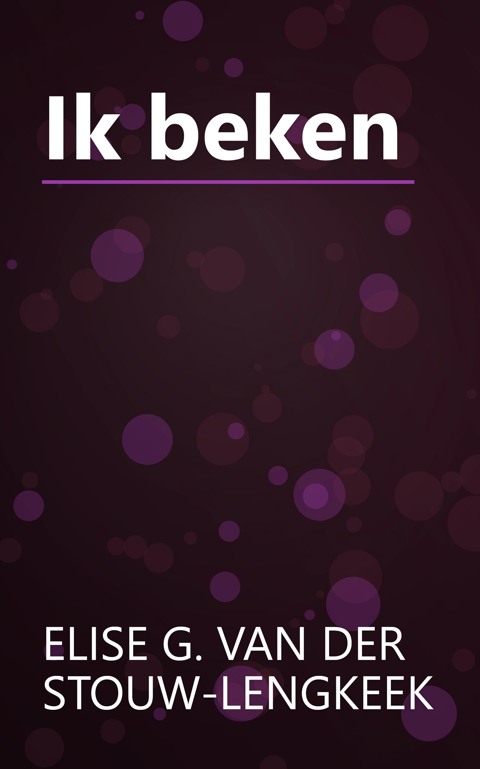 Ik beken book cover