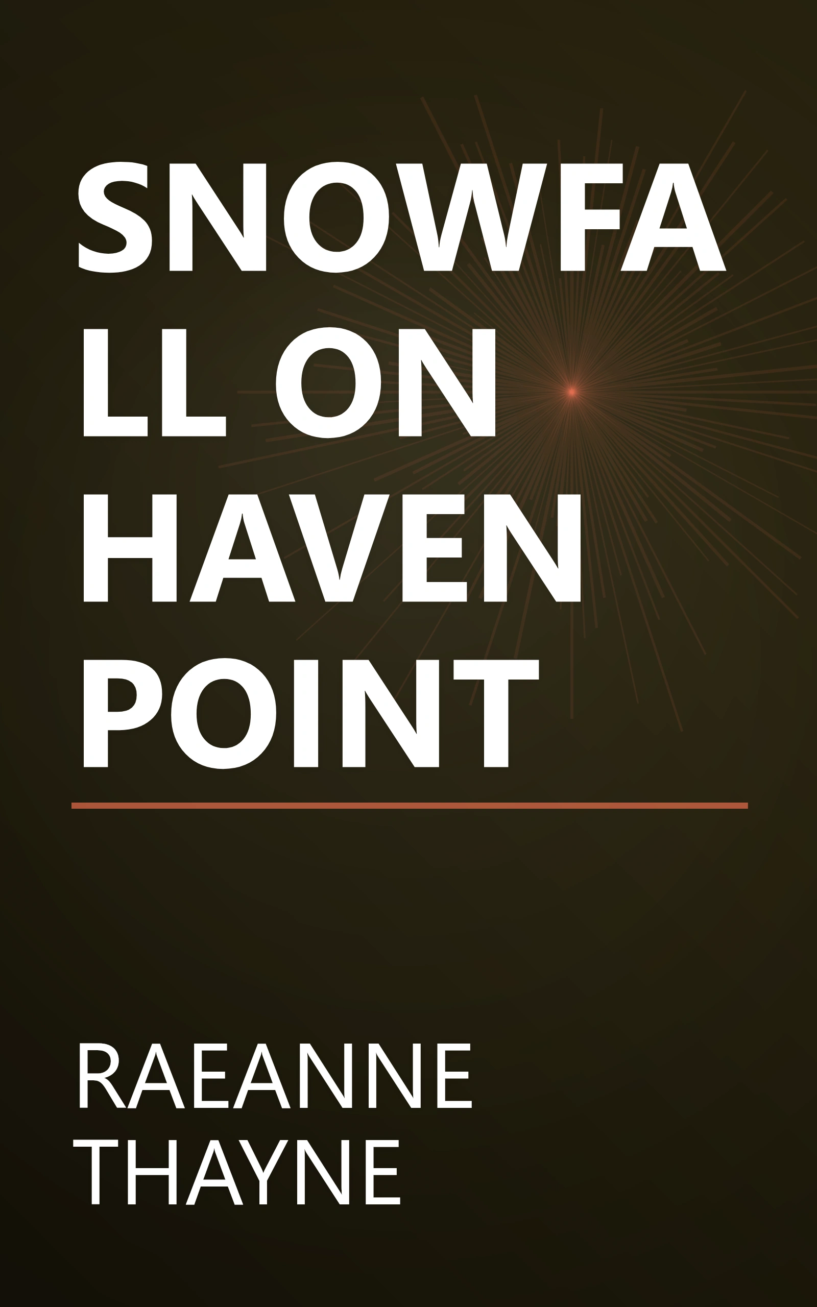 SNOWFALL ON HAVEN POINT book cover