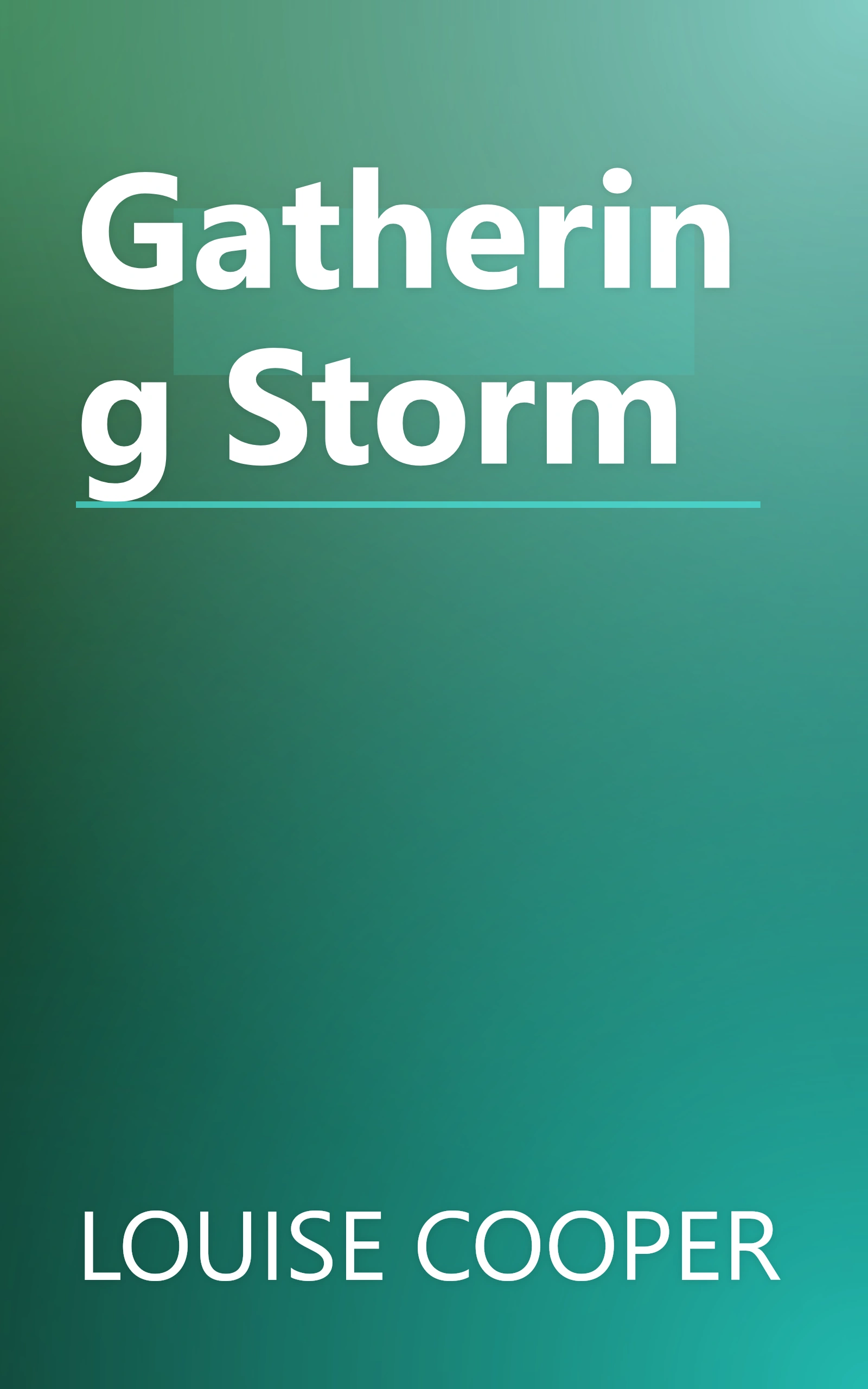 Gathering Storm book cover
