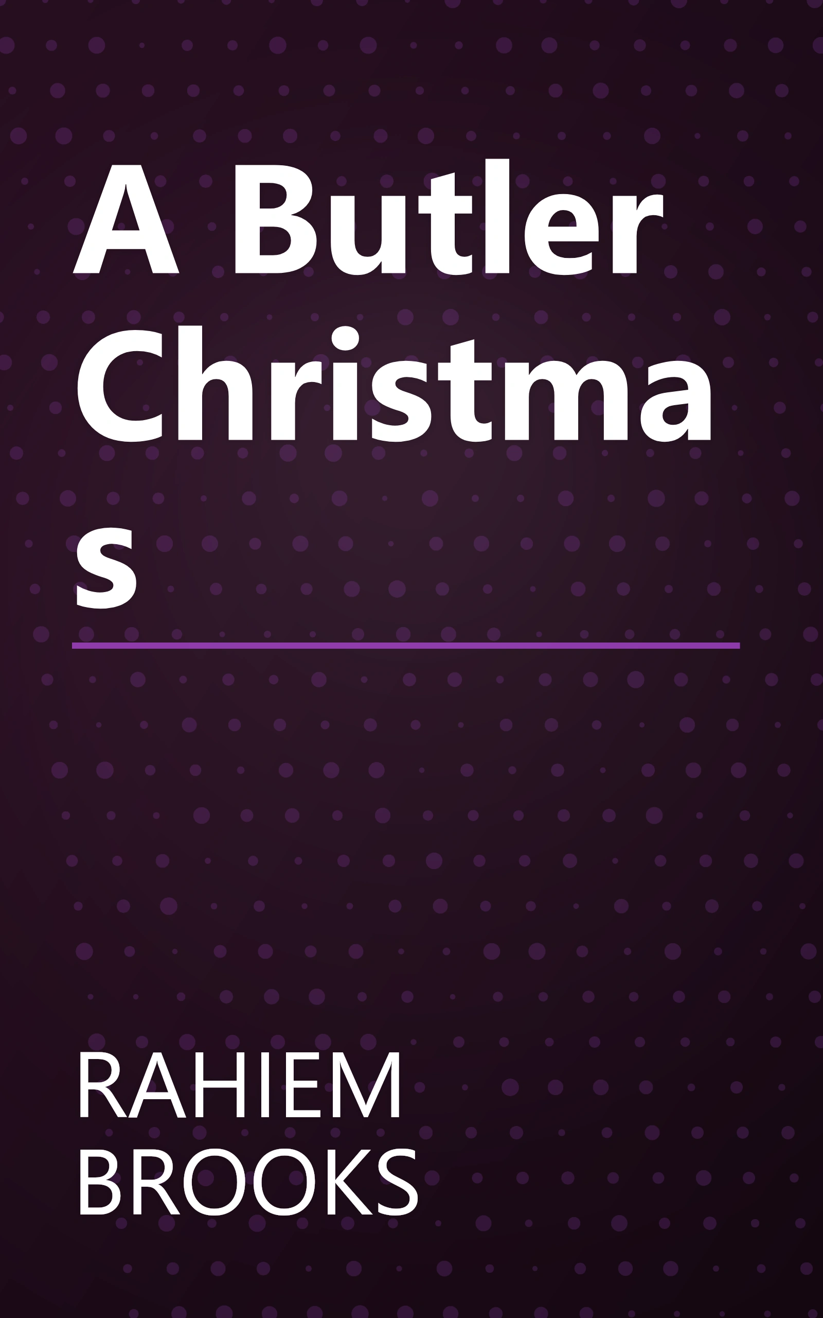 A Butler Christmas book cover