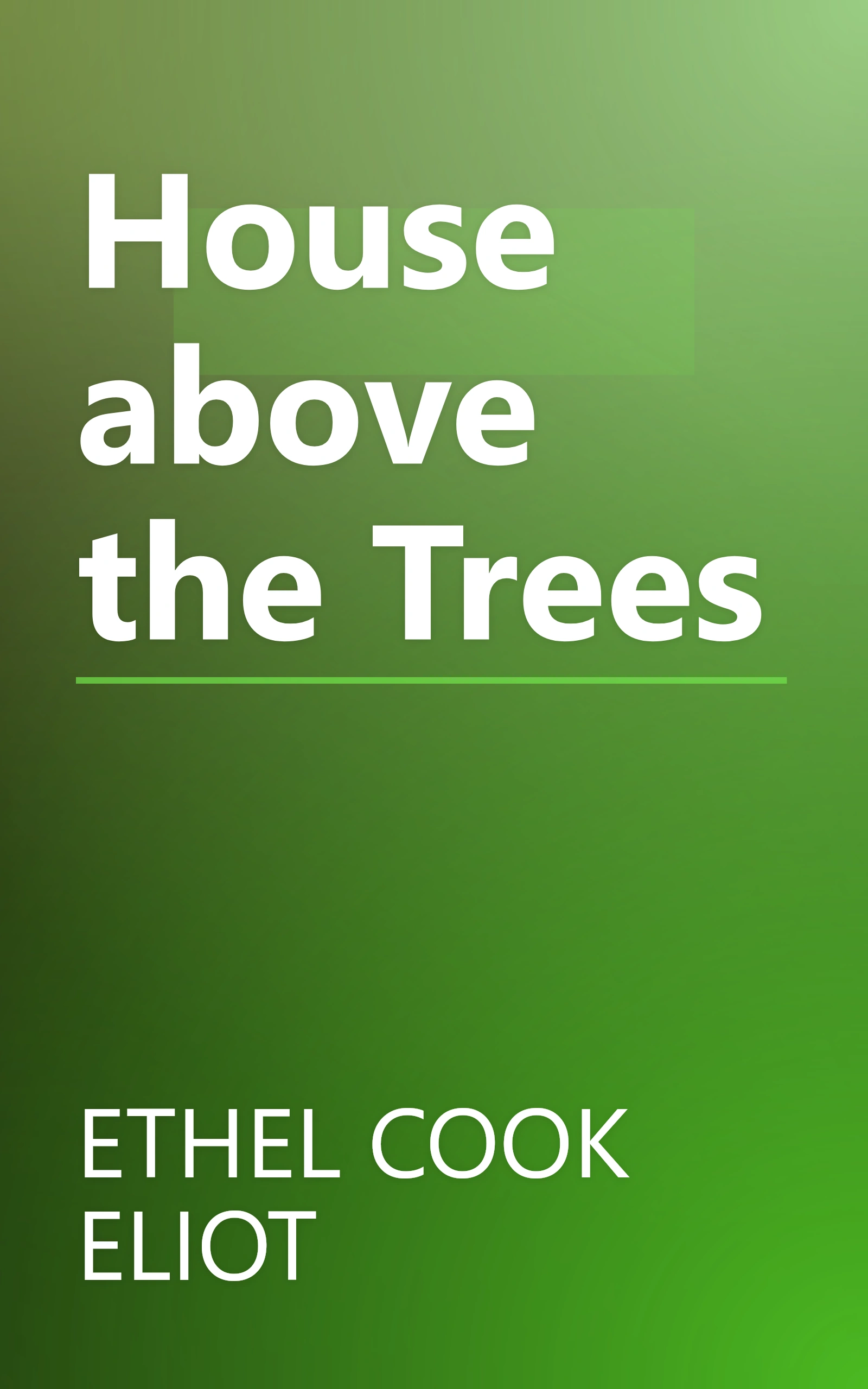 House above the Trees book cover