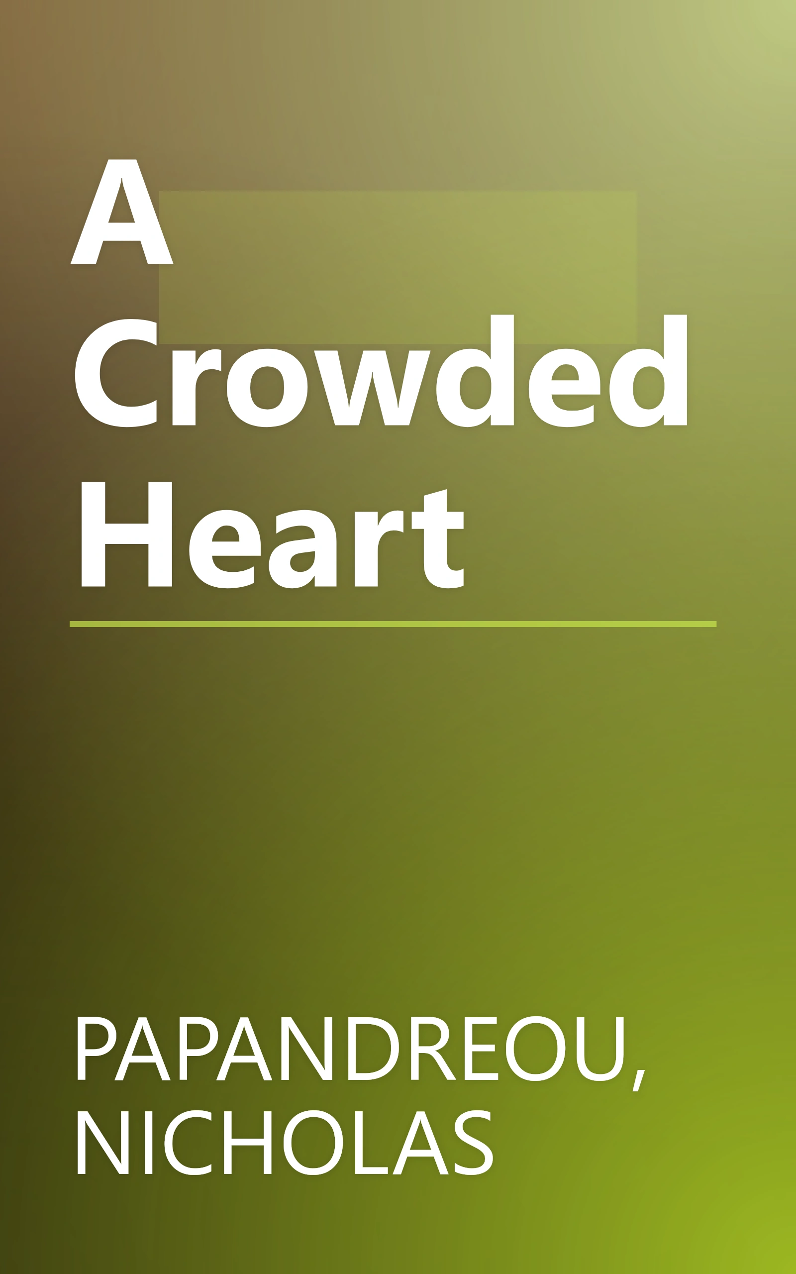 A Crowded Heart book cover