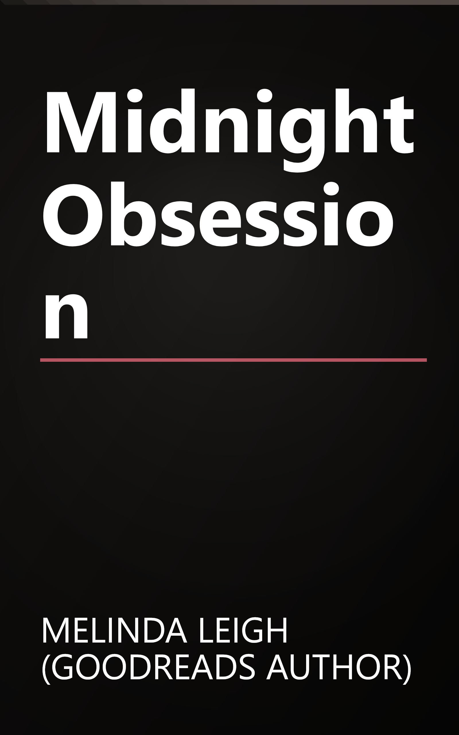 Midnight Obsession book cover