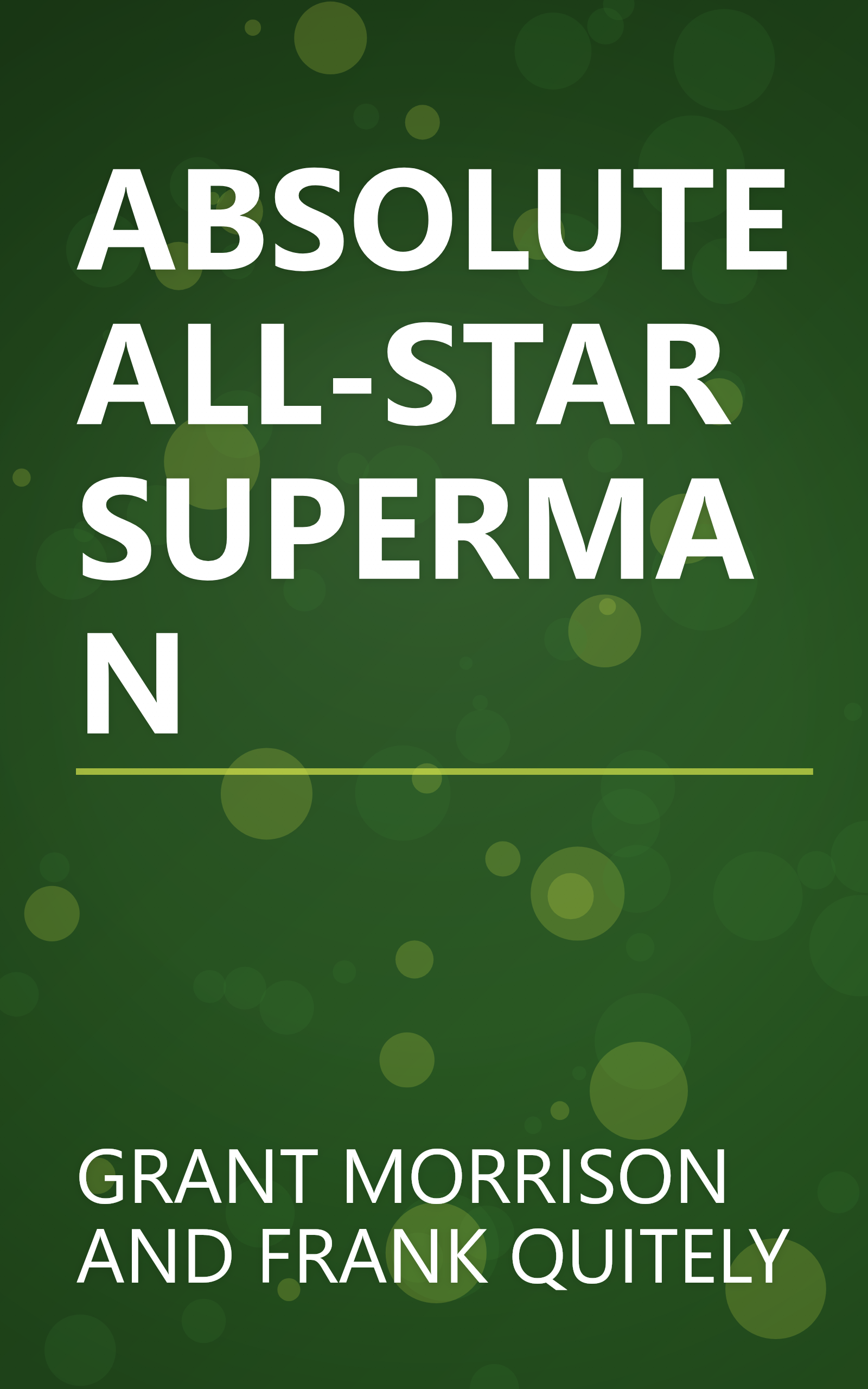 ABSOLUTE ALL-STAR SUPERMAN book cover