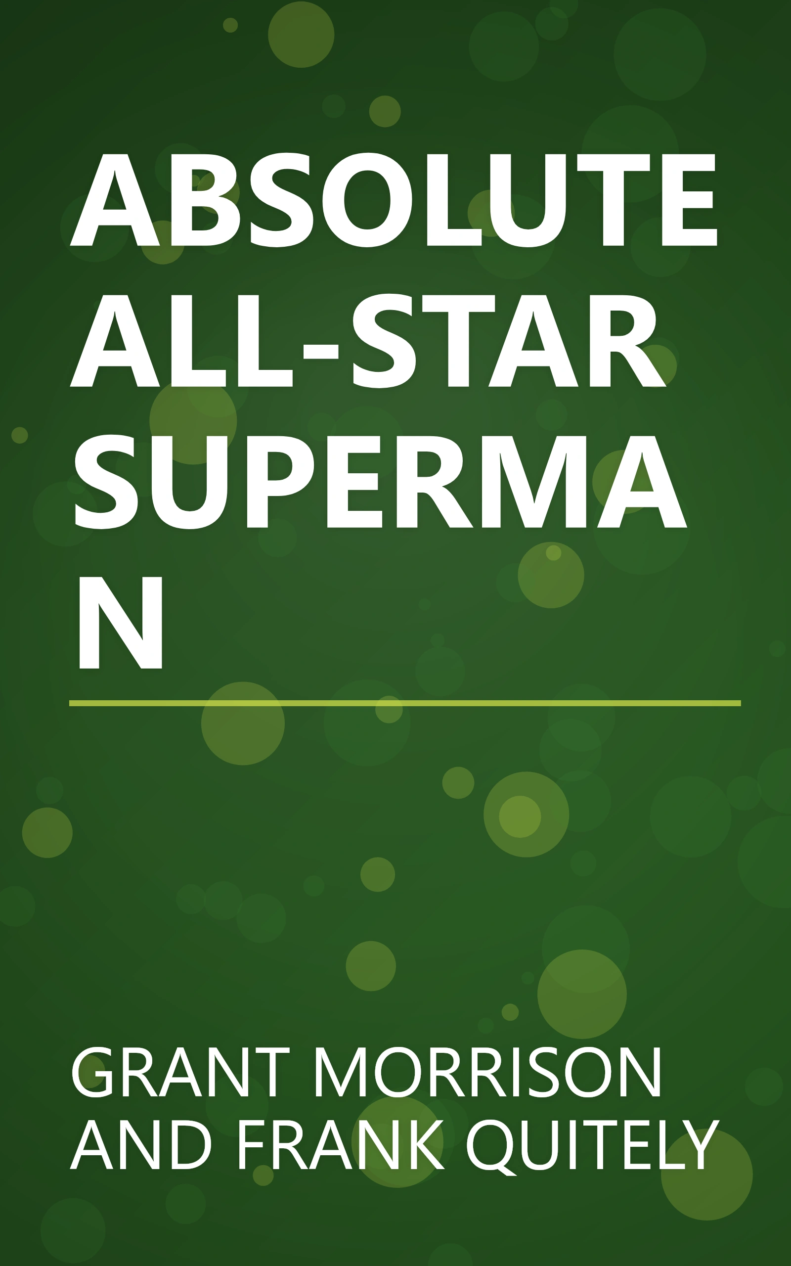 ABSOLUTE ALL-STAR SUPERMAN book cover