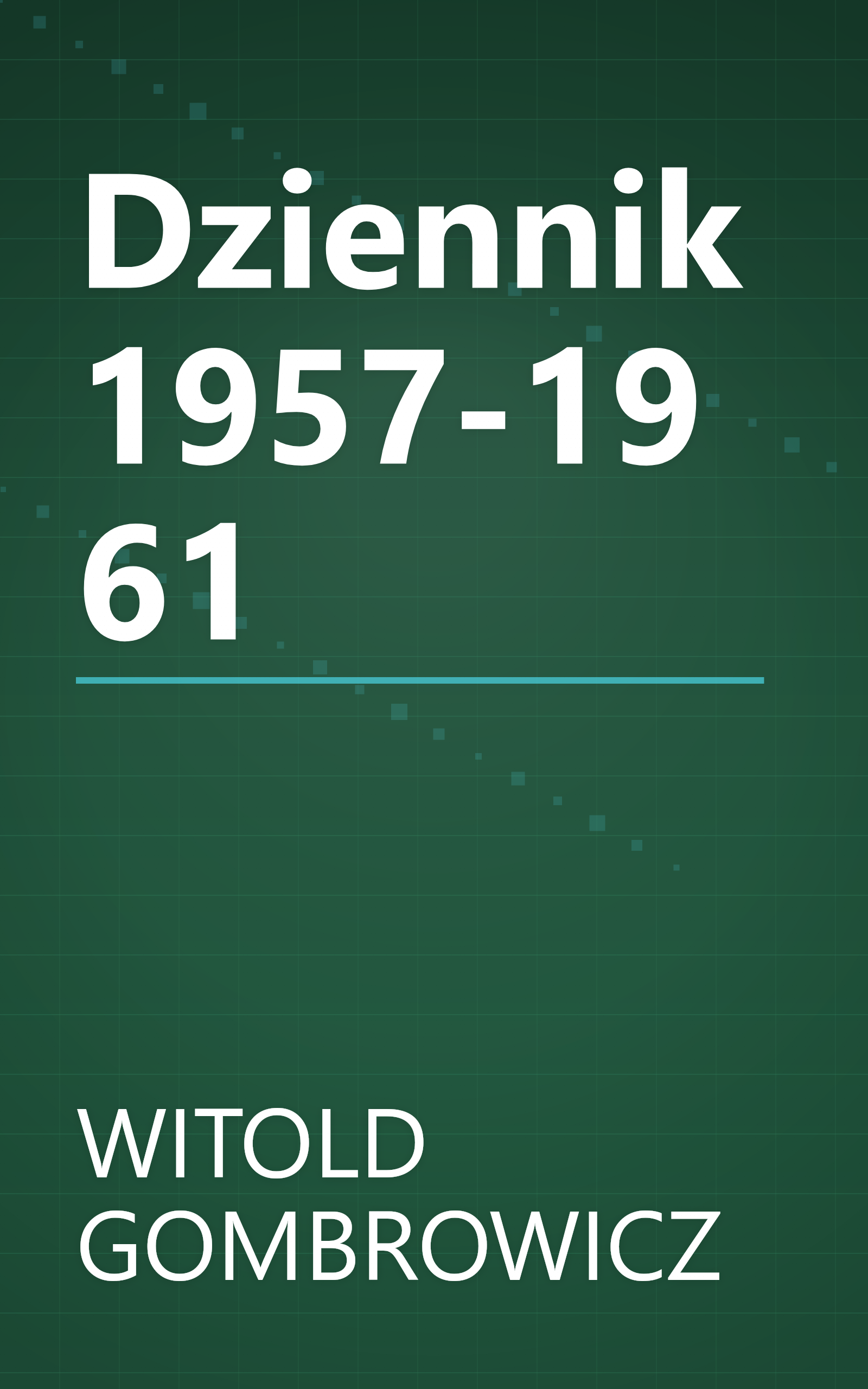 Dziennik 1957-1961 book cover