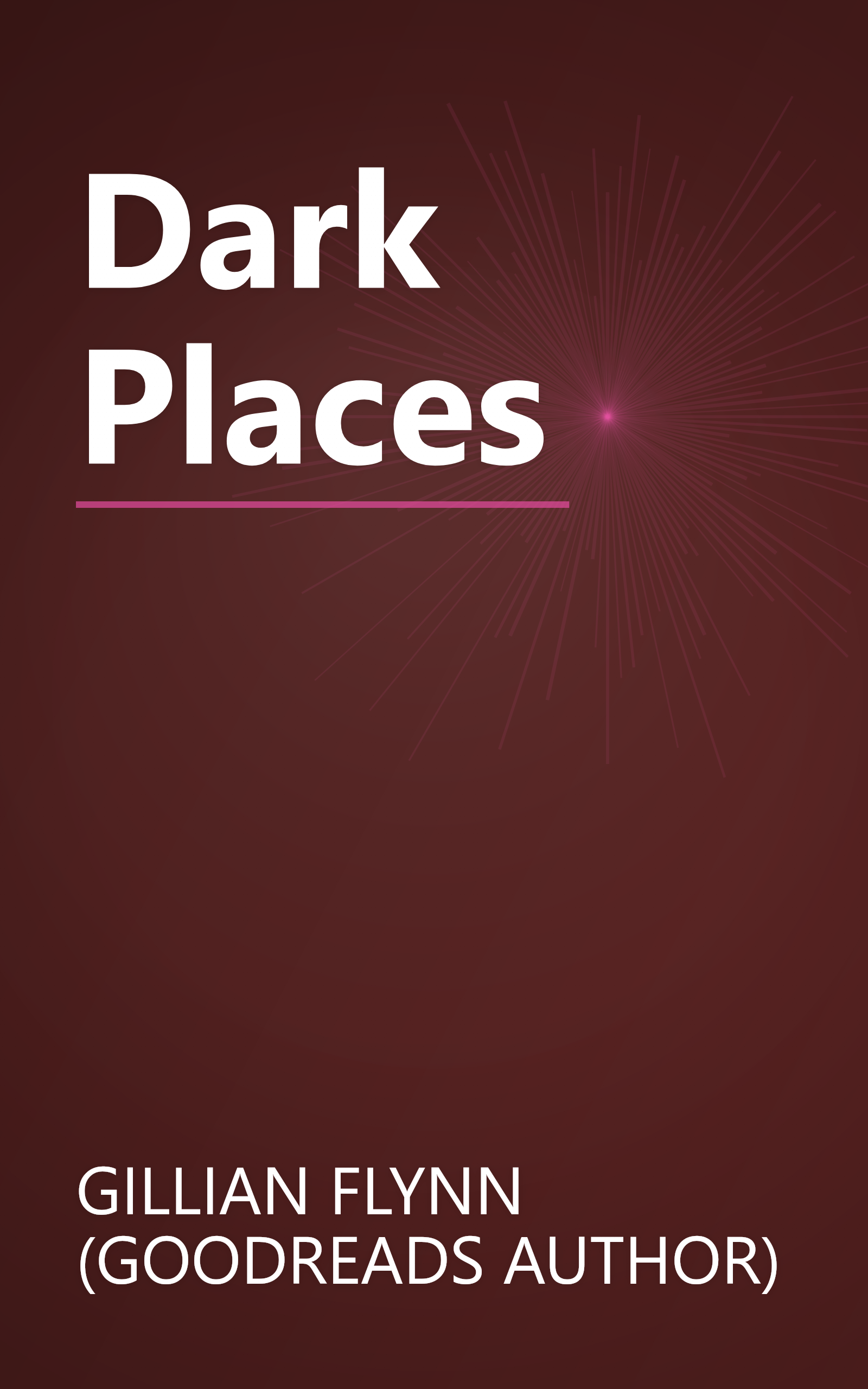 Dark Places book cover