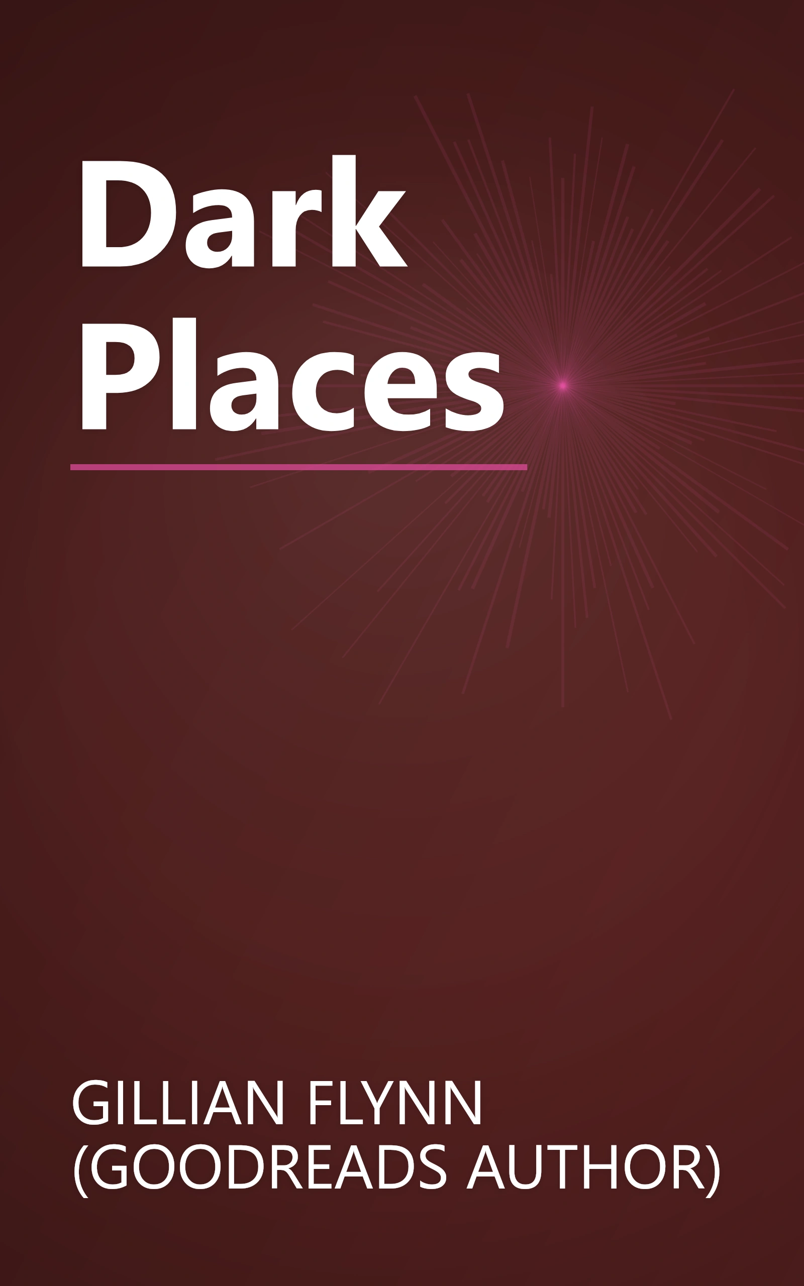 Dark Places book cover