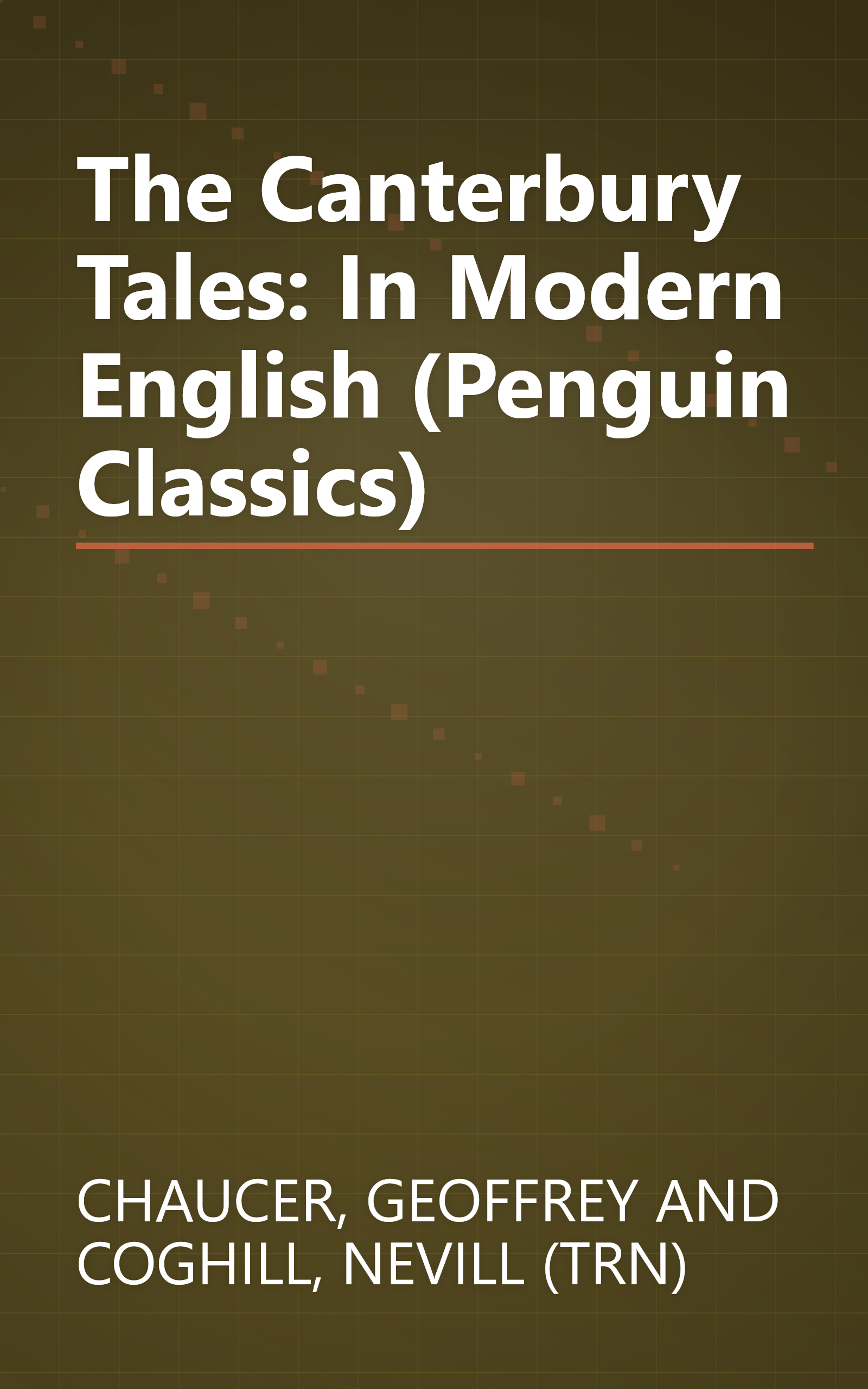 The Canterbury Tales: In Modern English (Penguin Classics) book cover