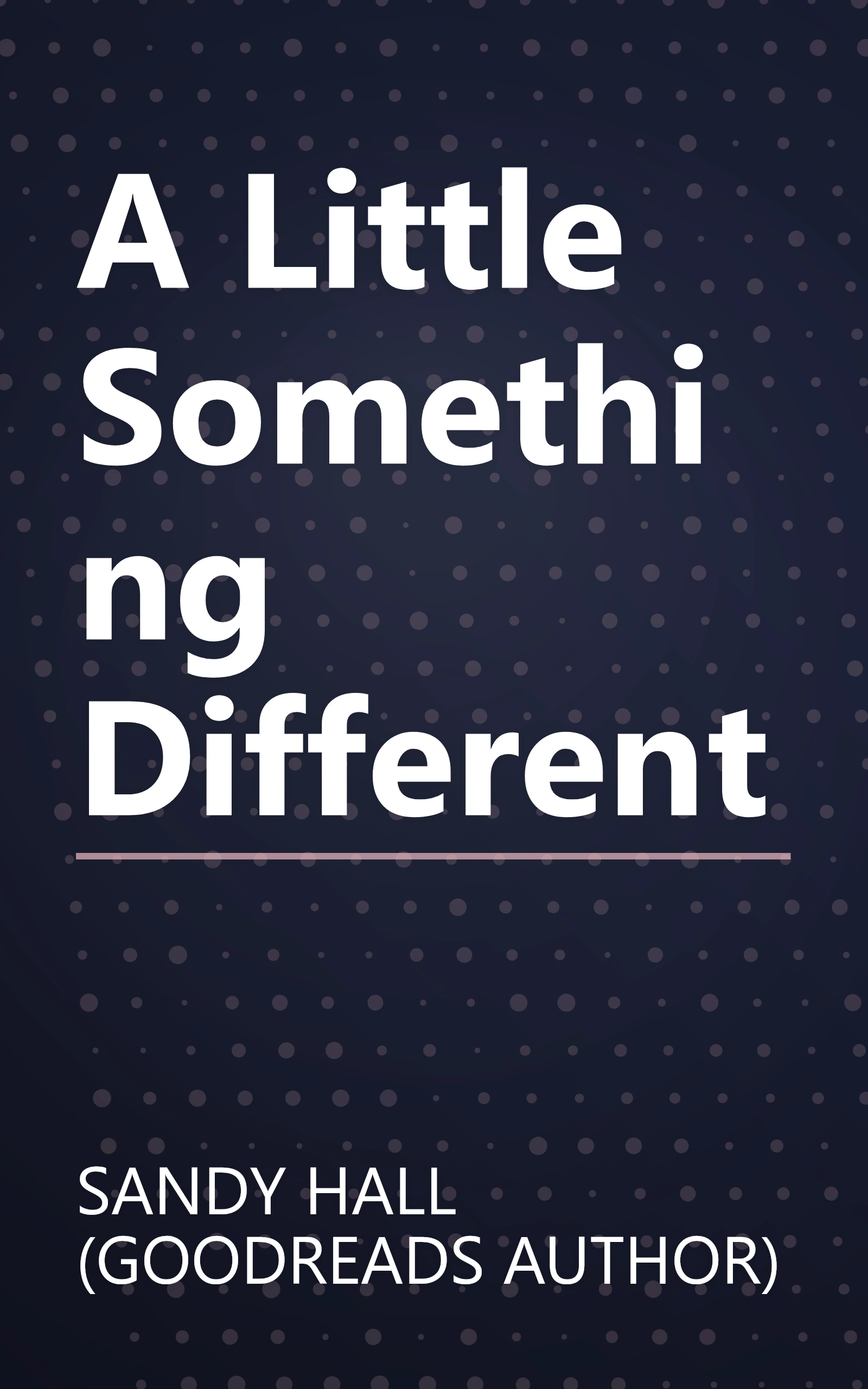 A Little Something Different book cover