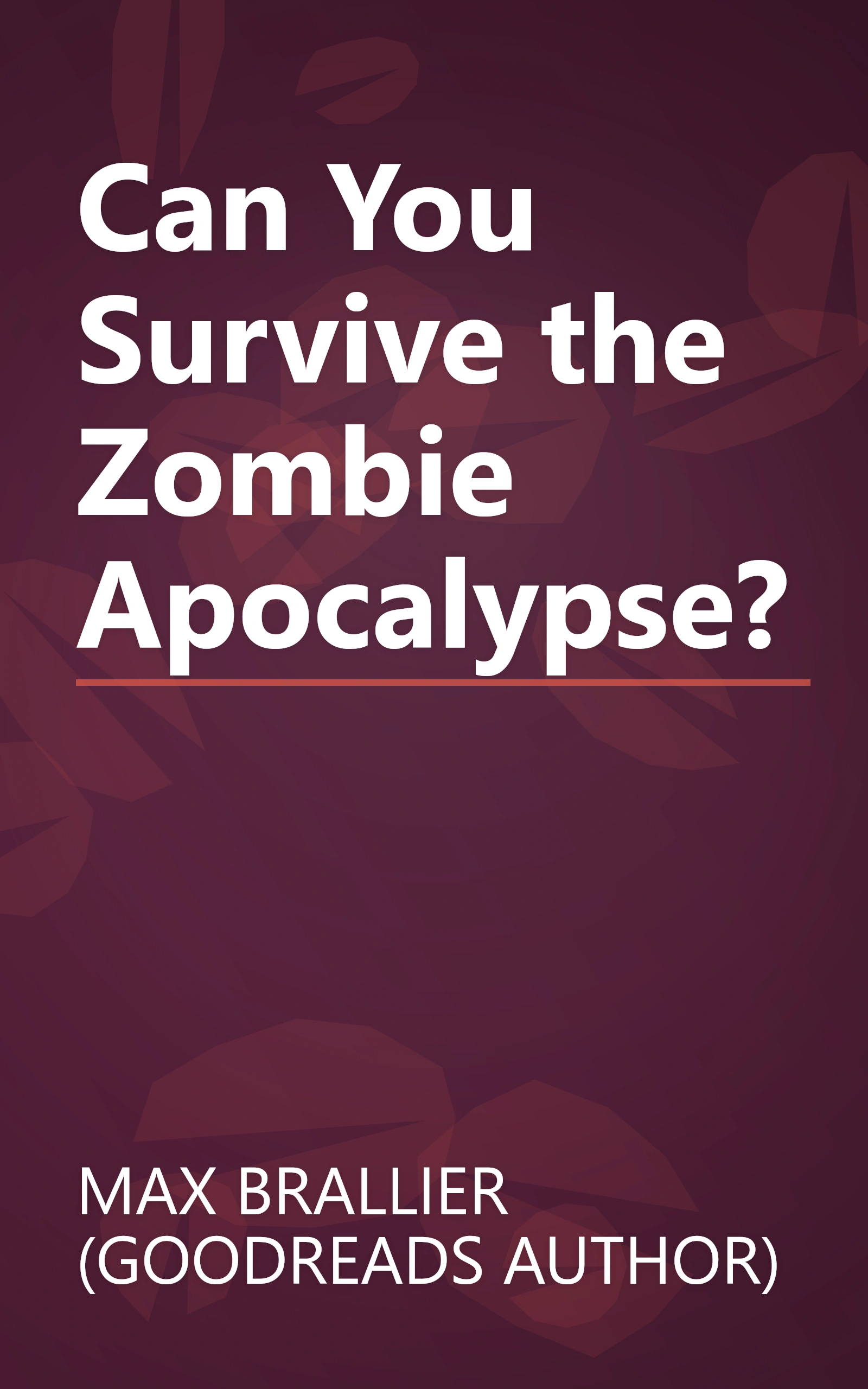 Can You Survive the Zombie Apocalypse? book cover