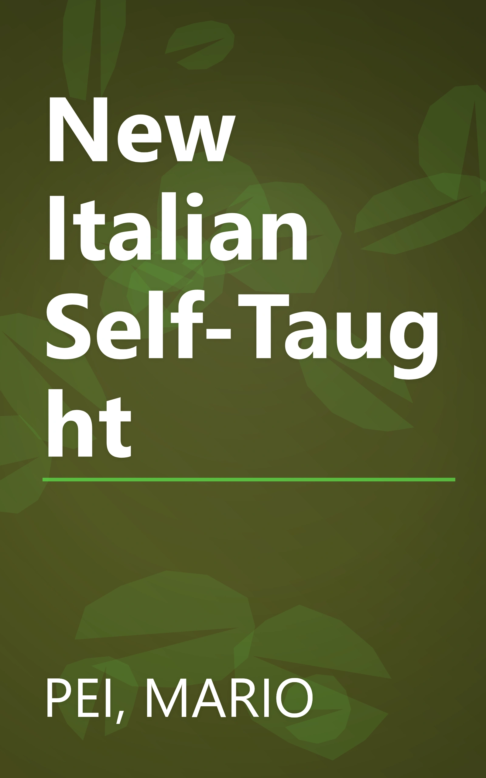 New Italian Self-Taught book cover