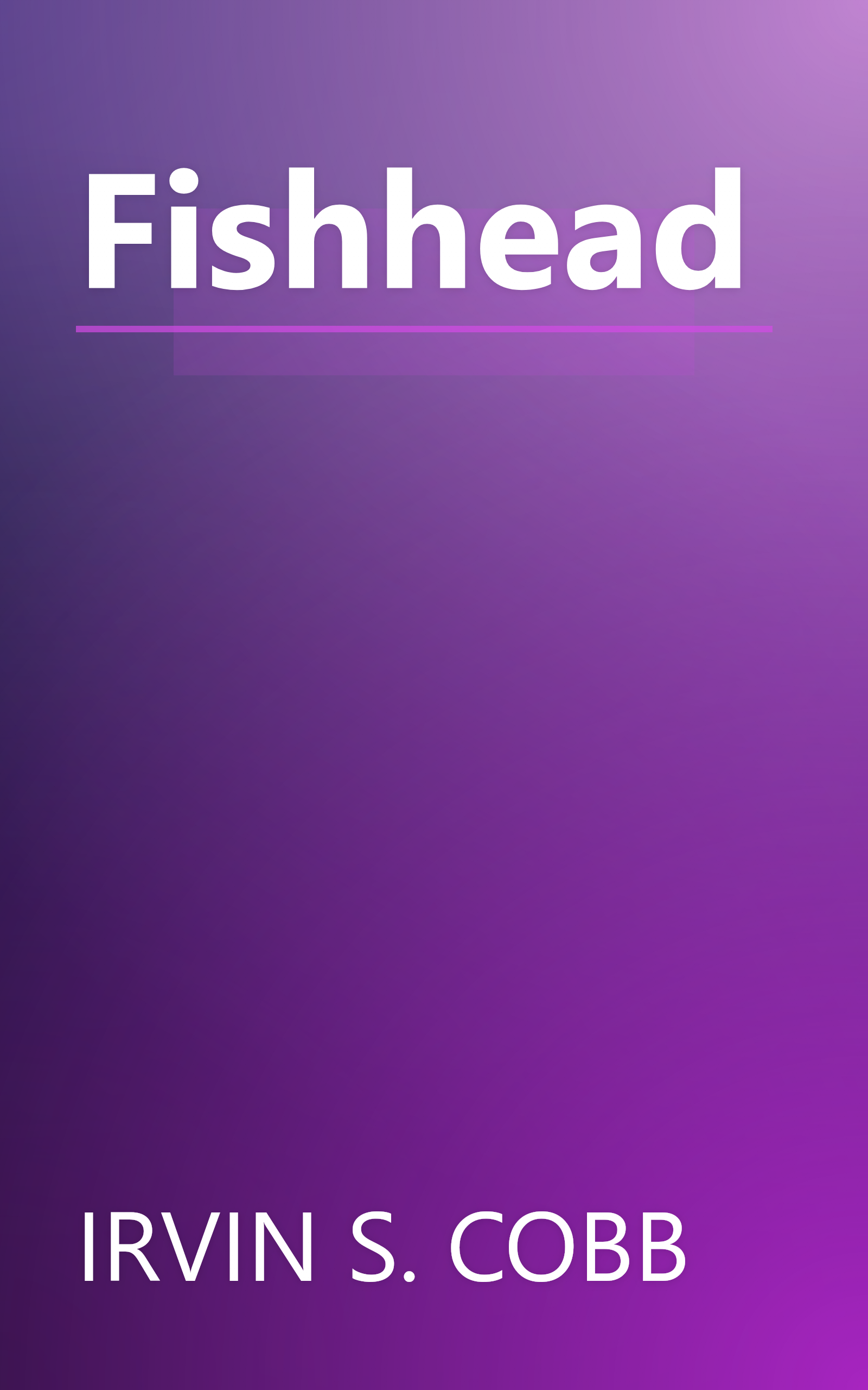 Fishhead book cover