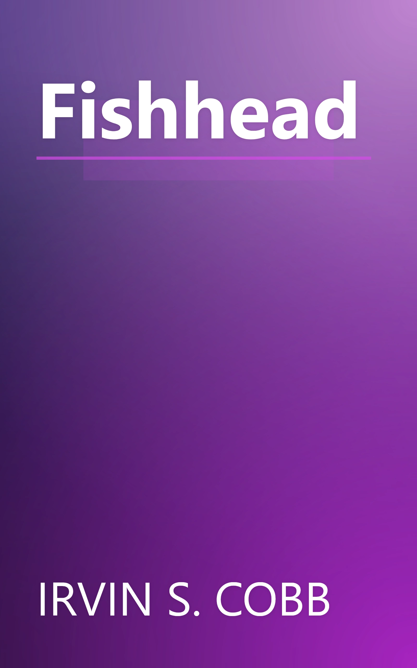 Fishhead book cover