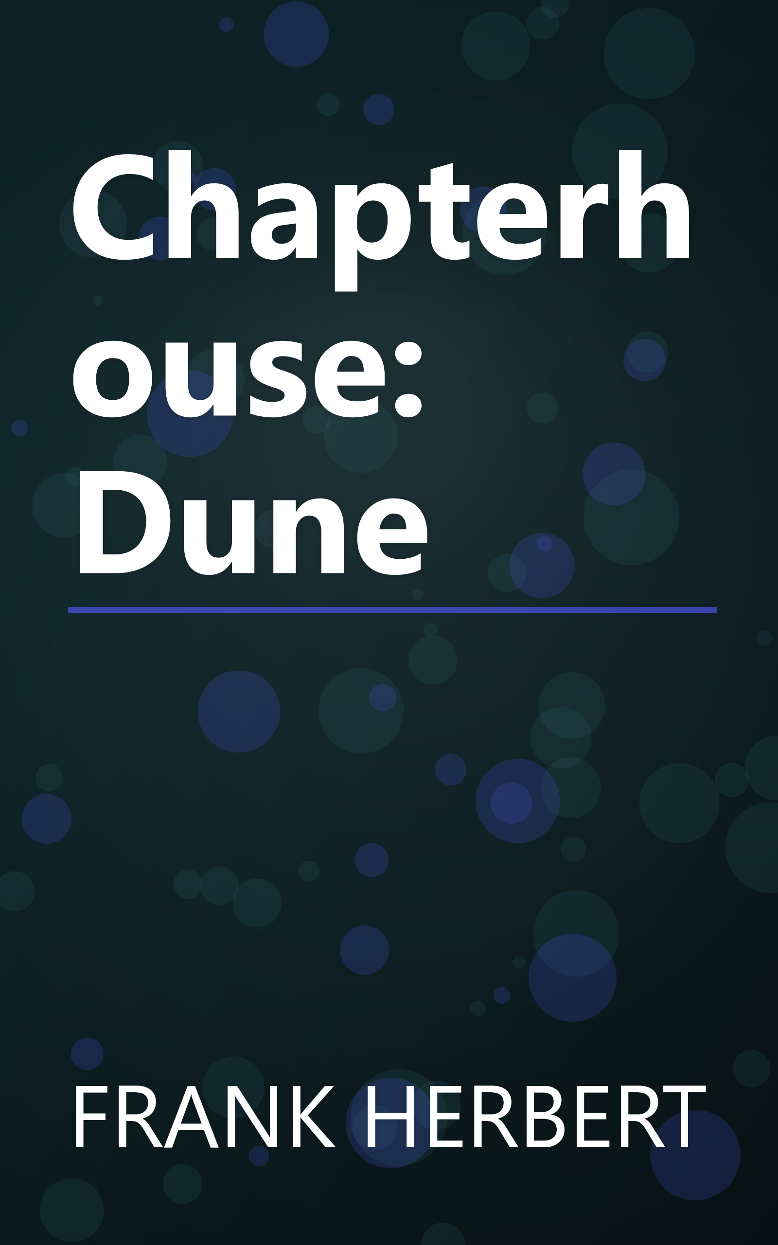 Chapterhouse: Dune book cover